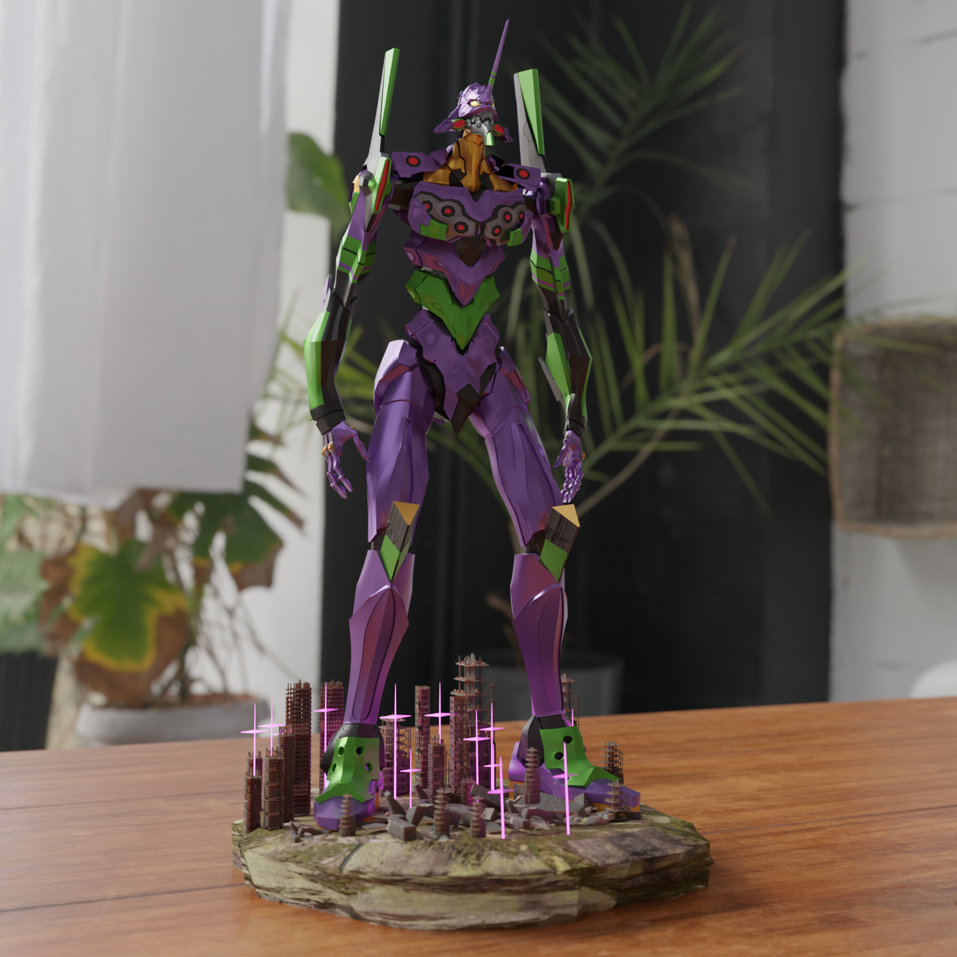 ArtStation - Unit 01 Evangelion