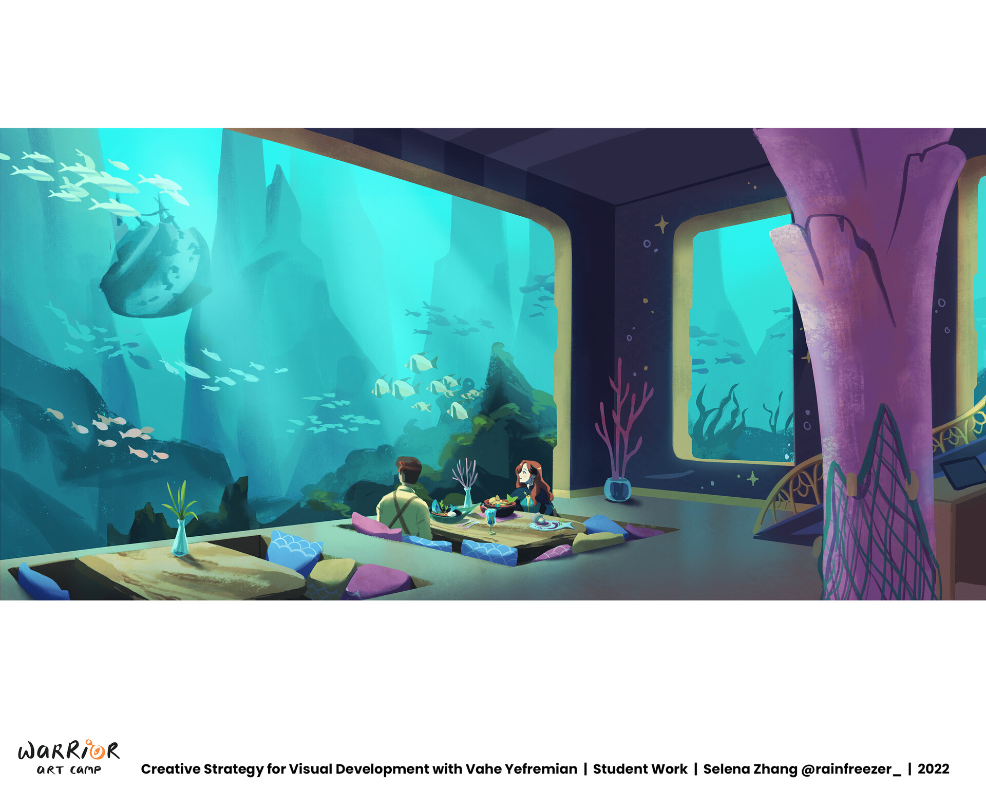 Warrior Art Camp - Selena Zhang | Creative Strategy for Visual Development with Vahe Yefremian ...