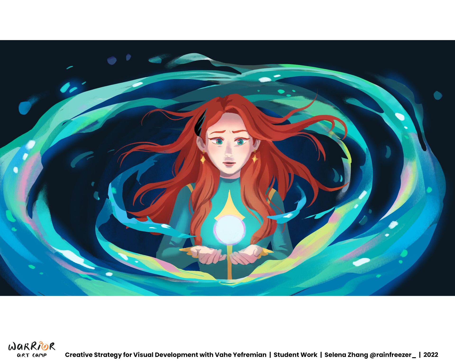 Warrior Art Camp - Selena Zhang | Creative Strategy for Visual Development with Vahe Yefremian ...