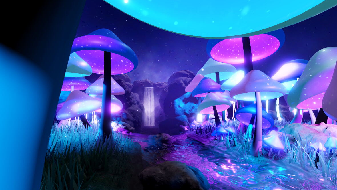 ArtStation - Roblox Build - Mushroom Forest