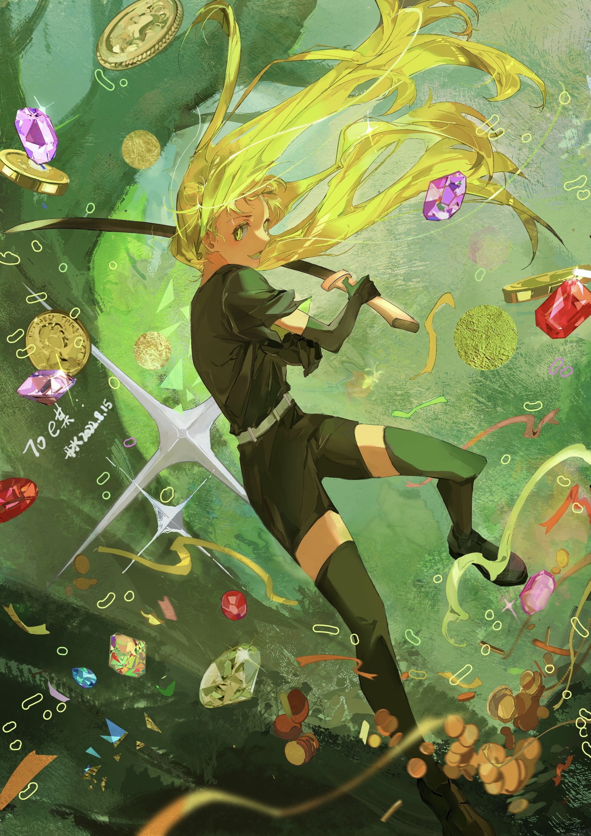 ArtStation - gold and gems