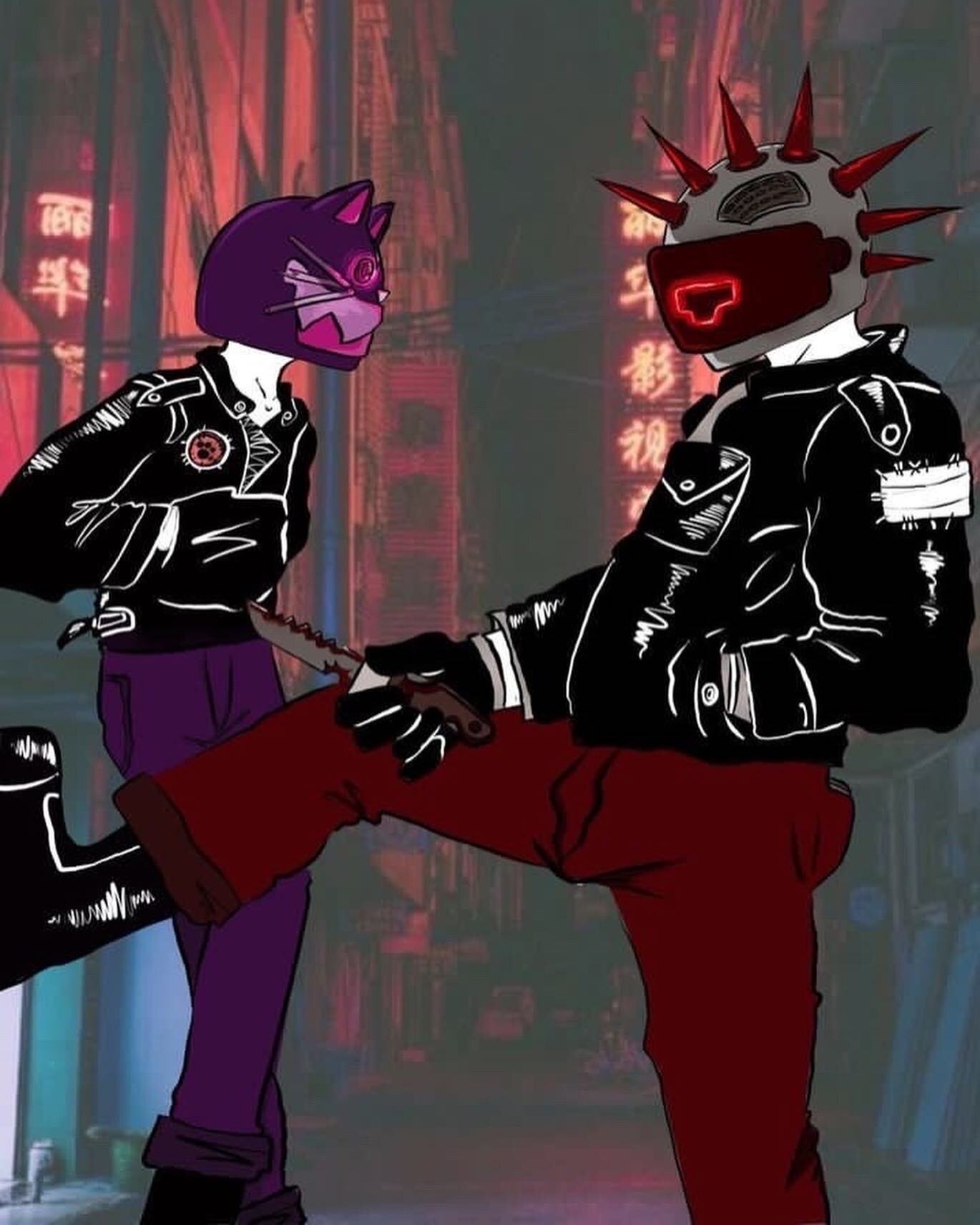 ArtStation - Motorcycle characters