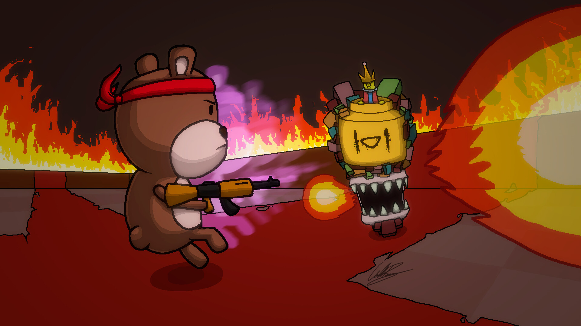 ArtStation - Brick boss