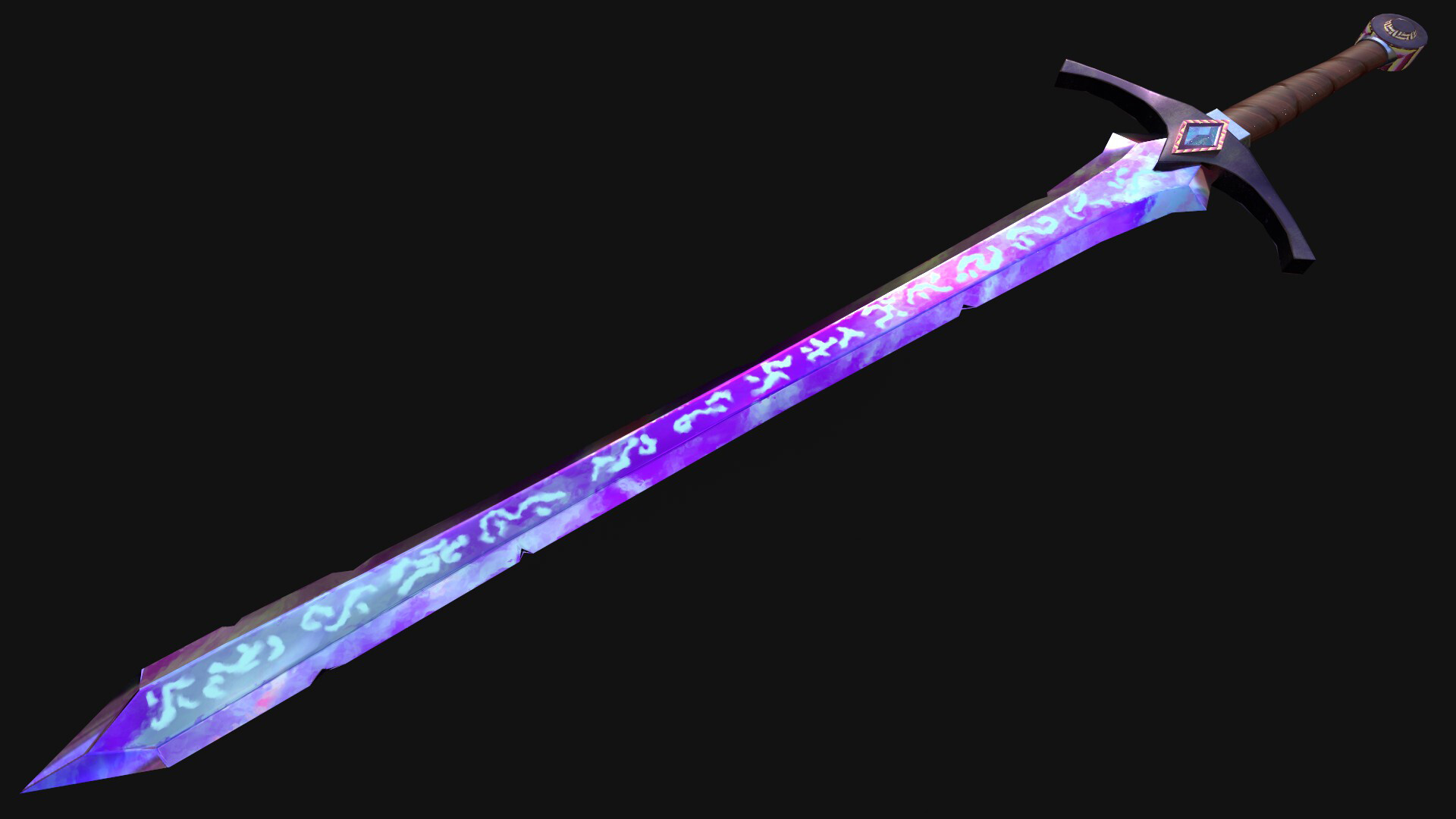 Mira - Game-ready fantasy sword