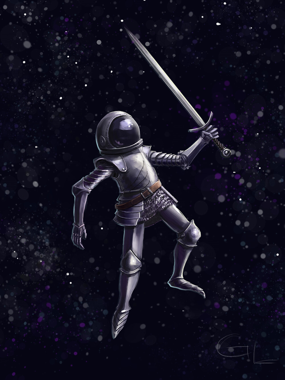 ArtStation - space knight