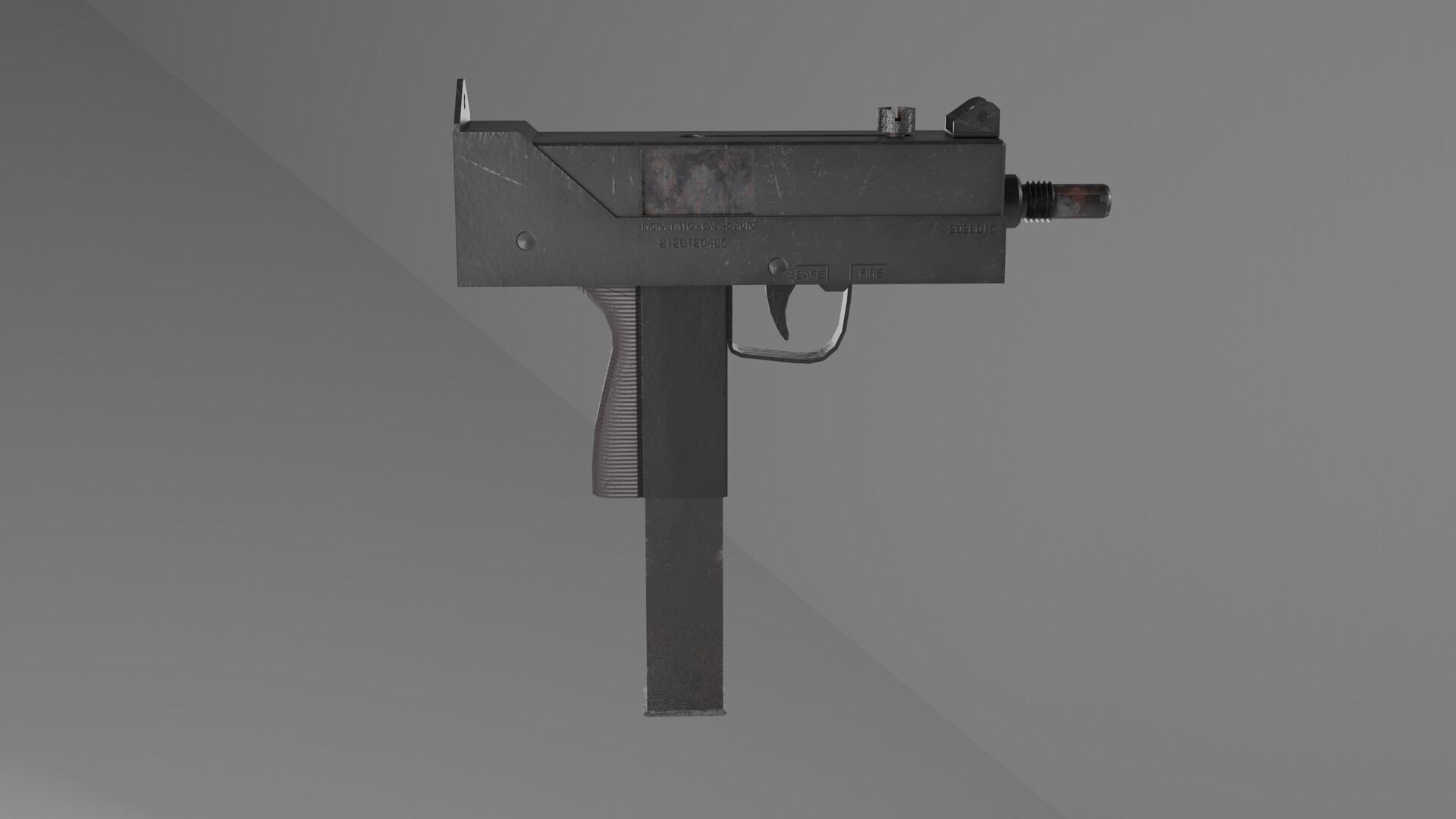 Matthew Louden - Ingram Mac-10 with Attachments