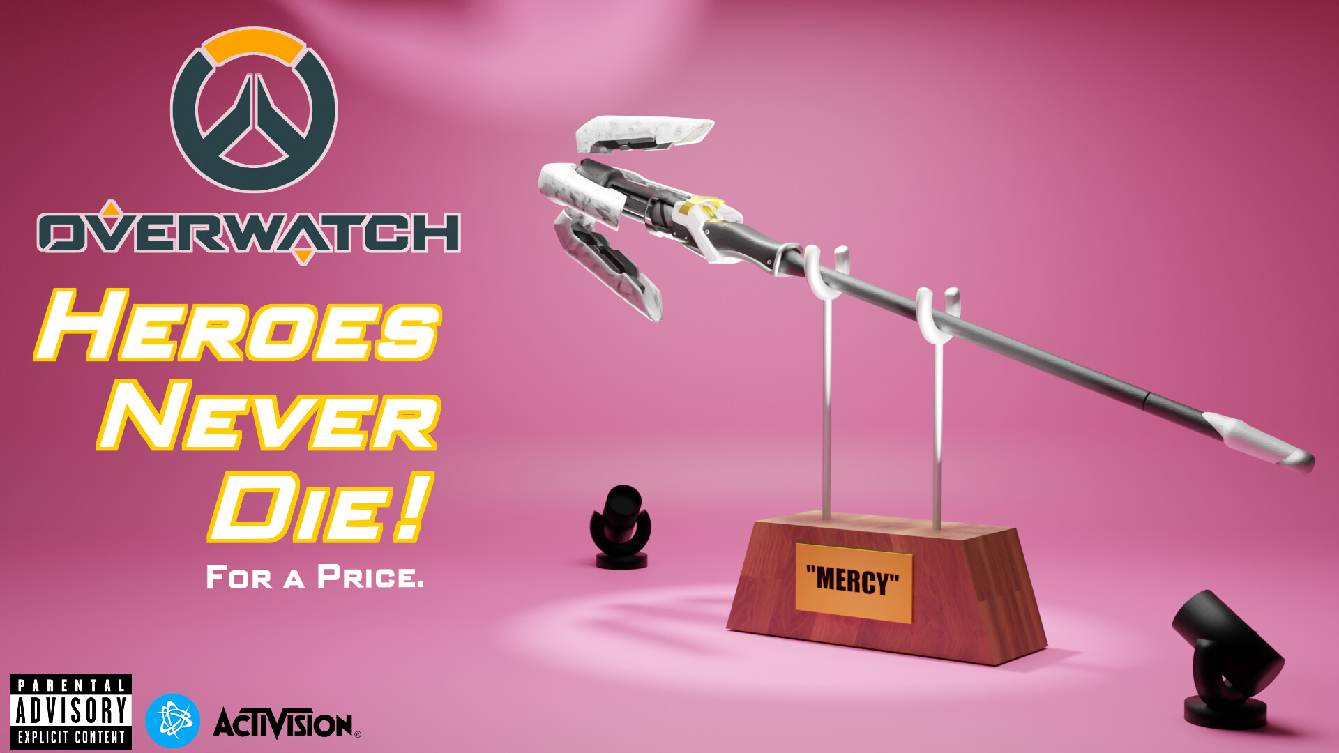 ArtStation - Overwatch Mercy Staff