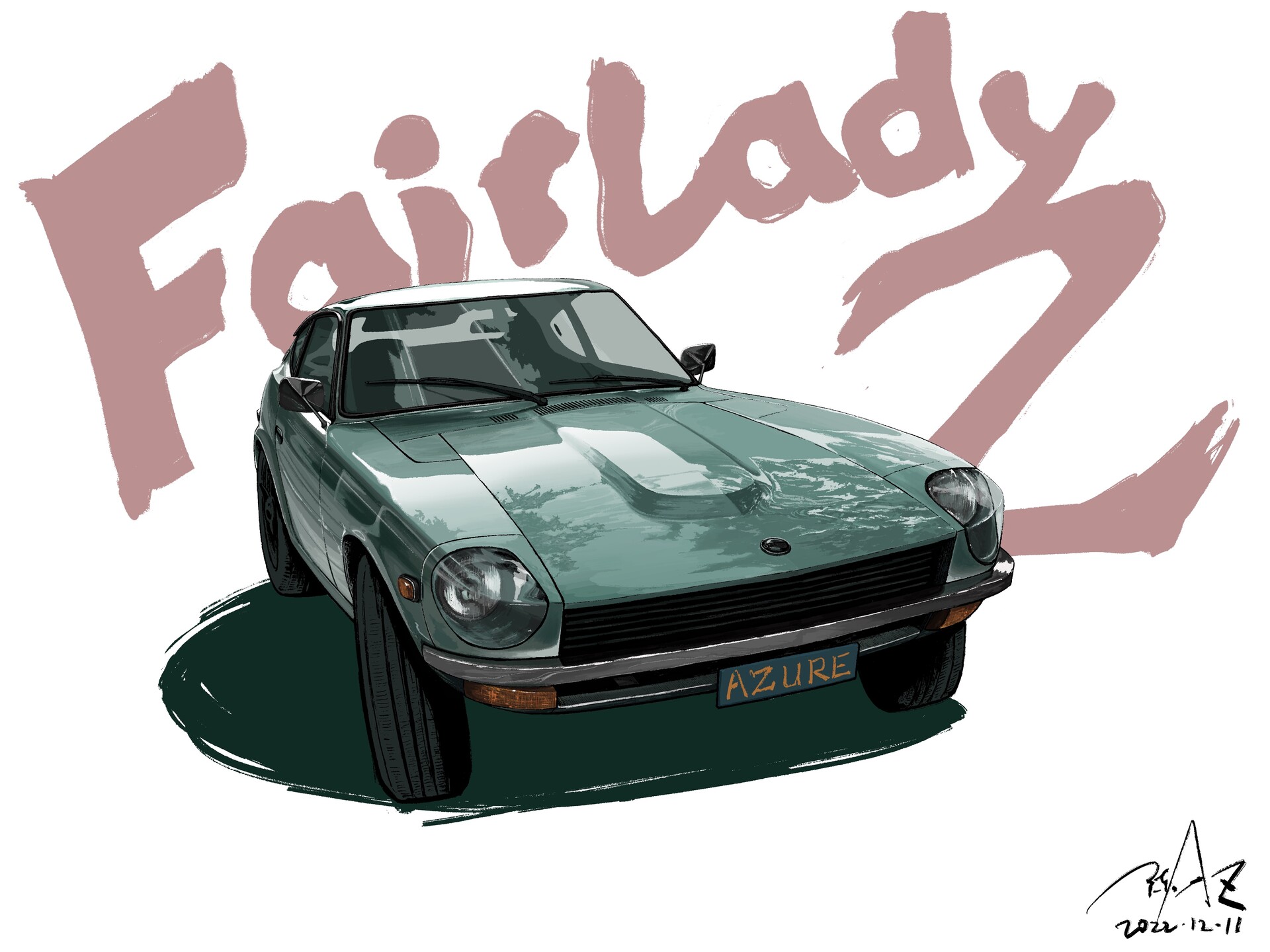 ArtStation - Datsun Fairlady S30Z/240Z