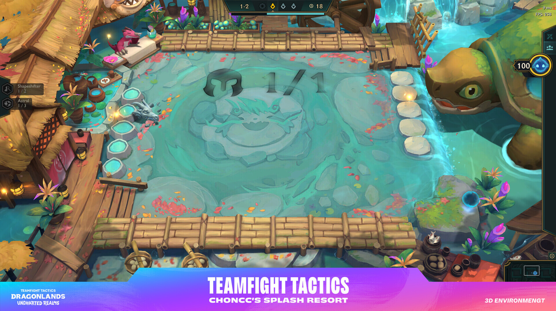 Kudos Productions - Teamfight Tactics | Set7.5 Dragonlands: Uncharted Realm | Environment