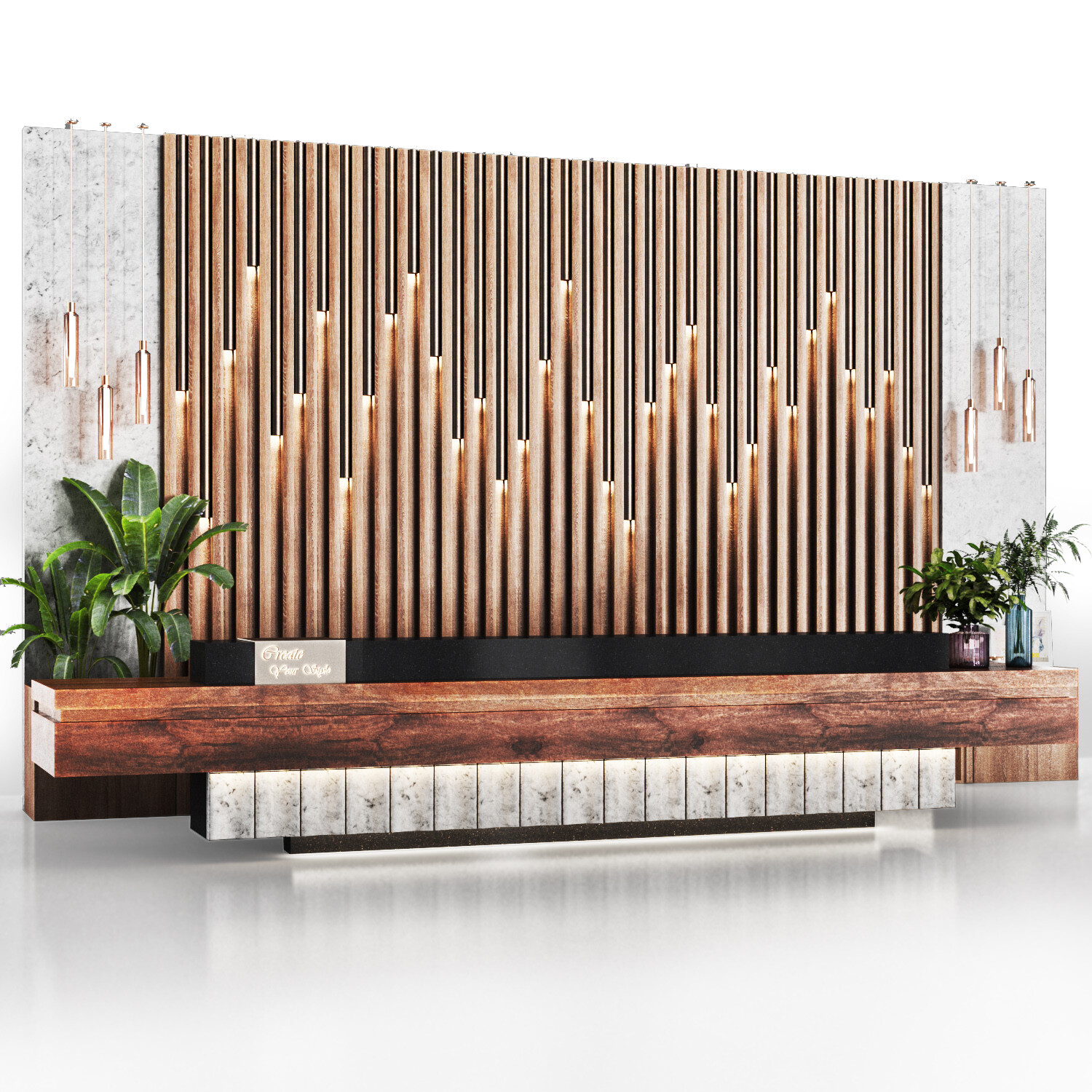 ArtStation - Reception Designing, lobby, entrance