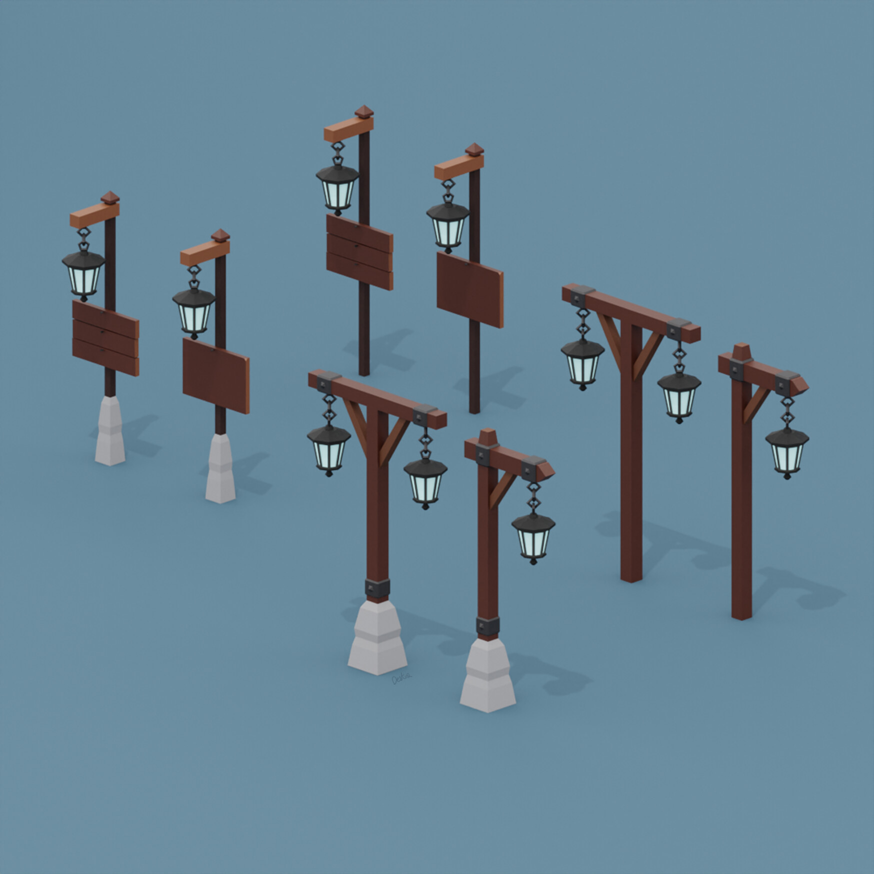 ArtStation - 3D Lanterns