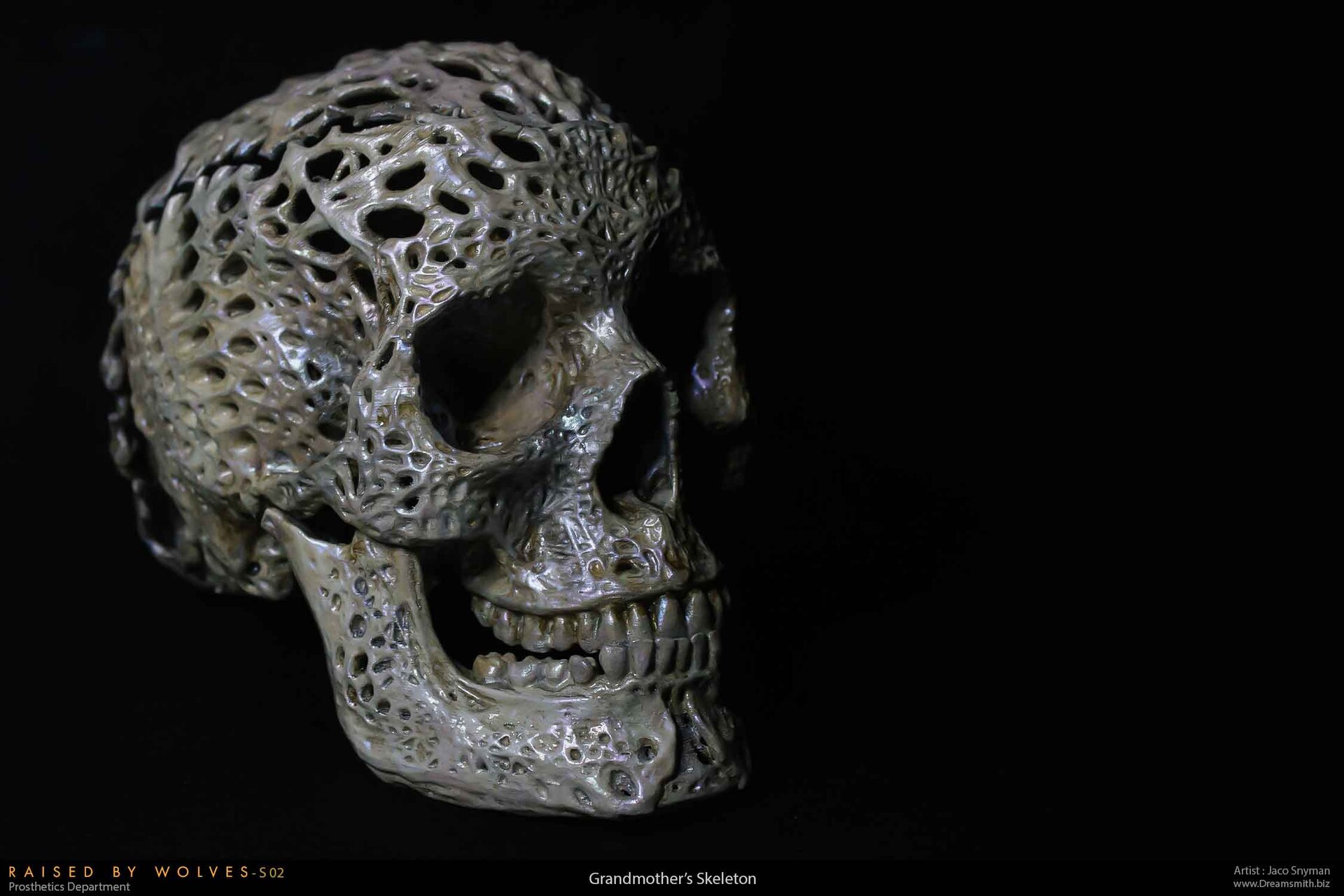 Jaco Snyman - Alien Android Skeleton - Digital Manufacturing Process