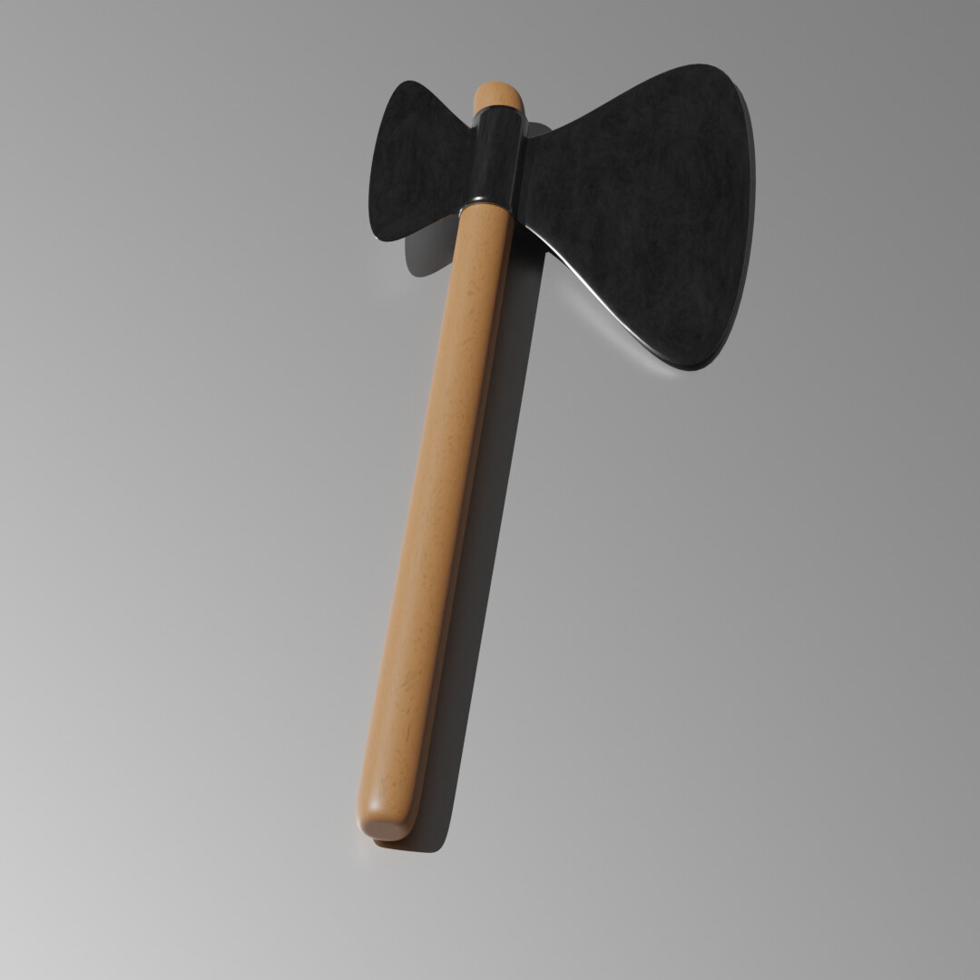 ArtStation - some ugly axe i made