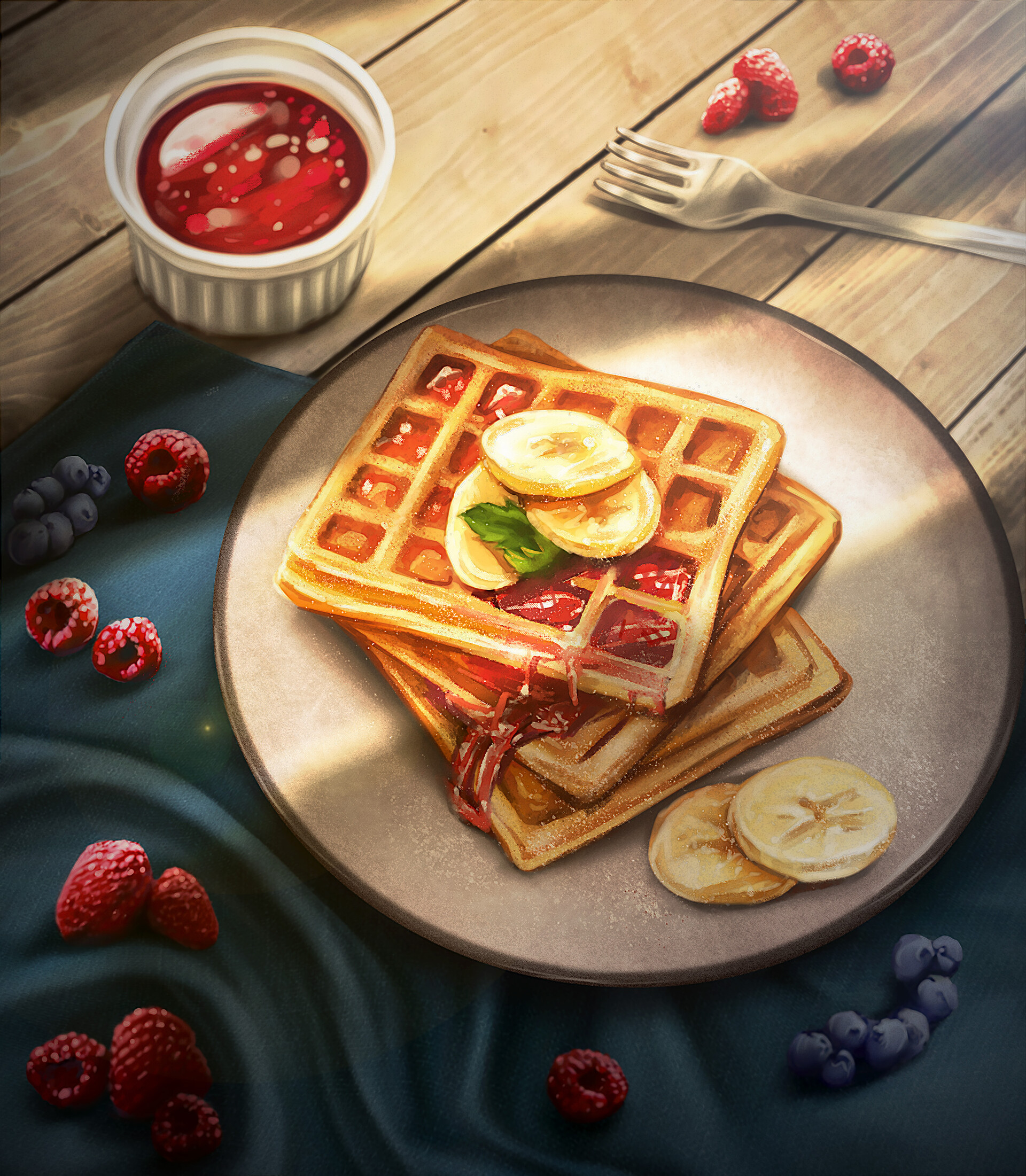 ArtStation - Waffles