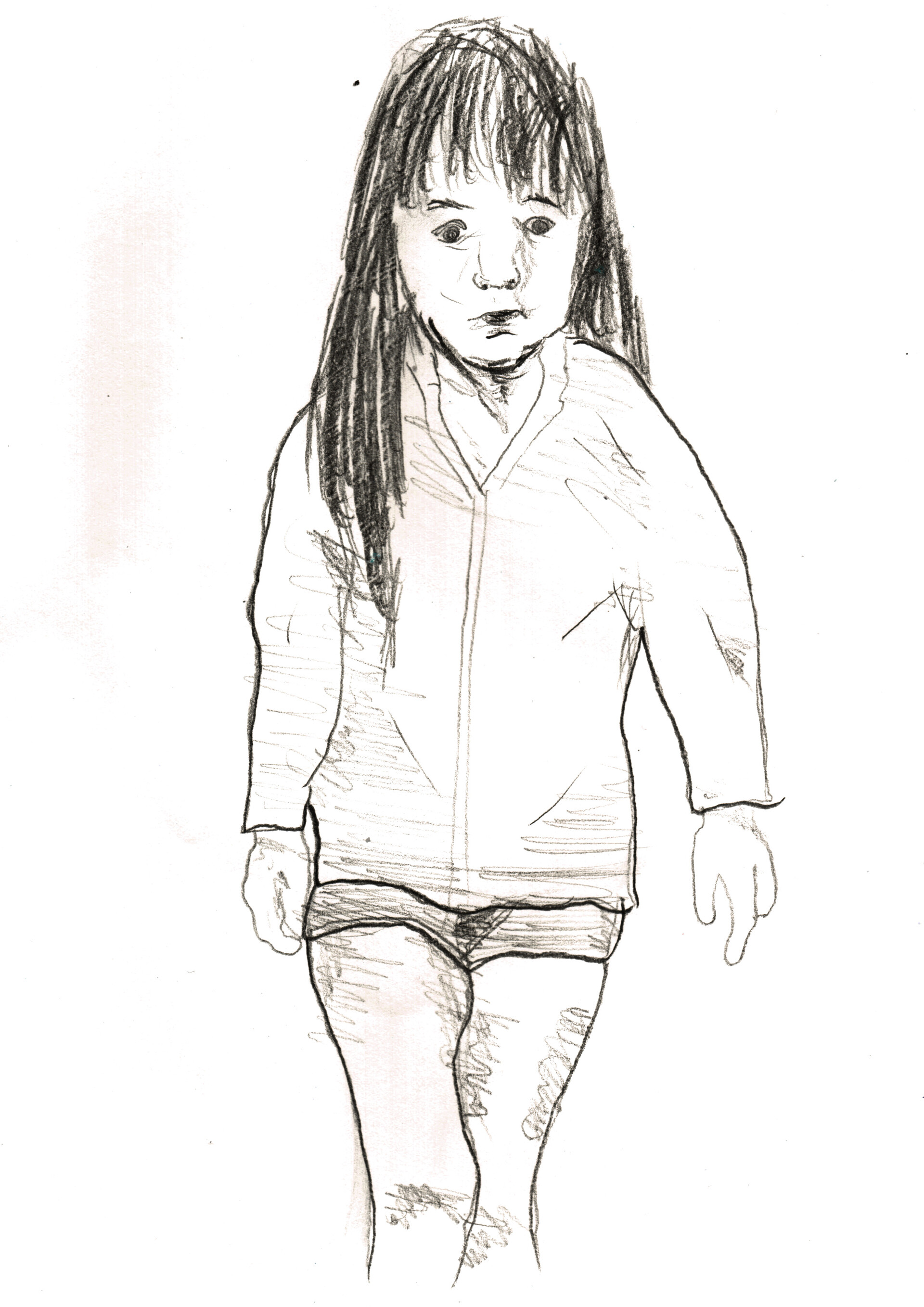 ArtStation - Unnamed girl ('Graphite')