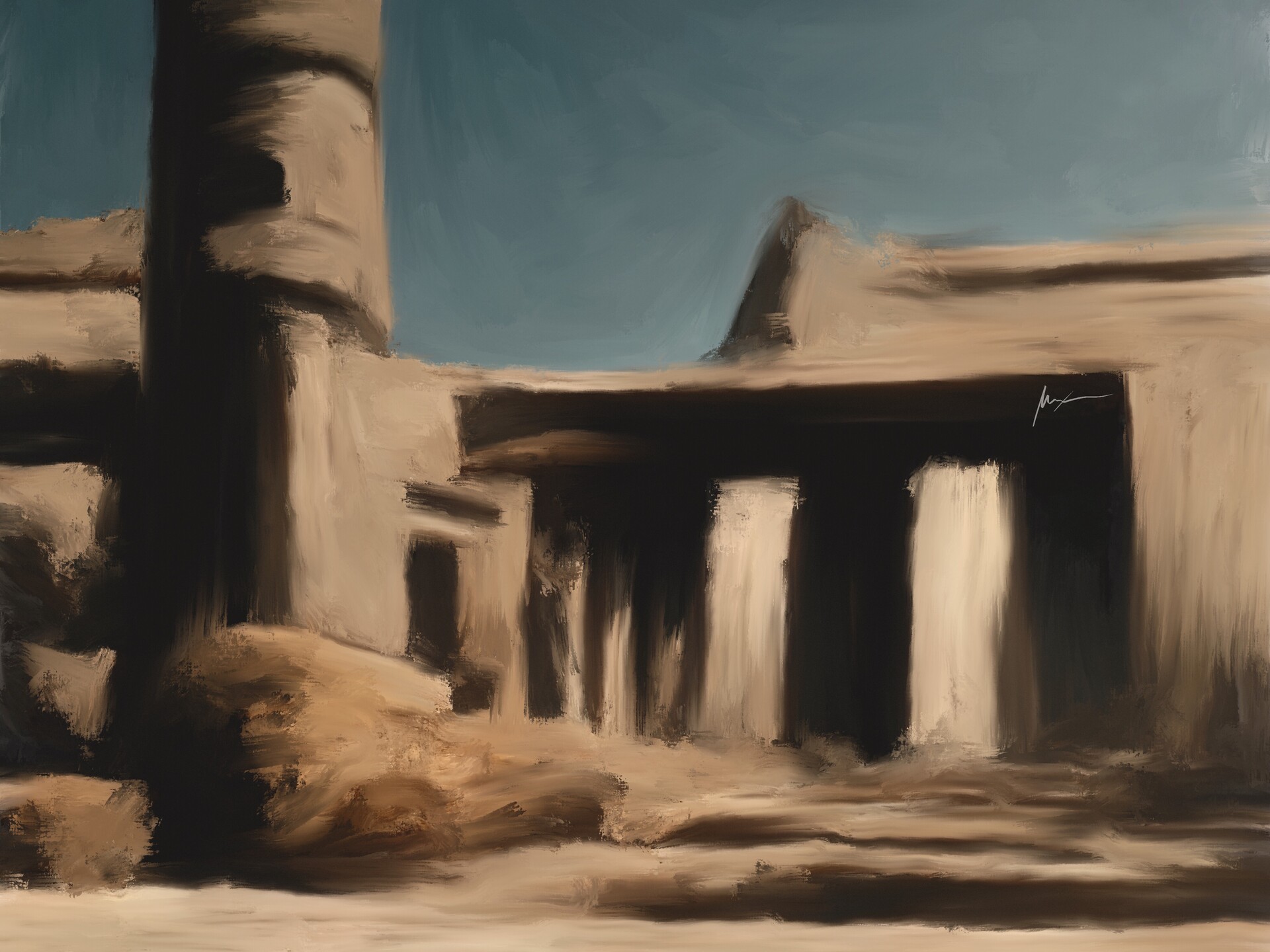 ArtStation - Temple Ruins