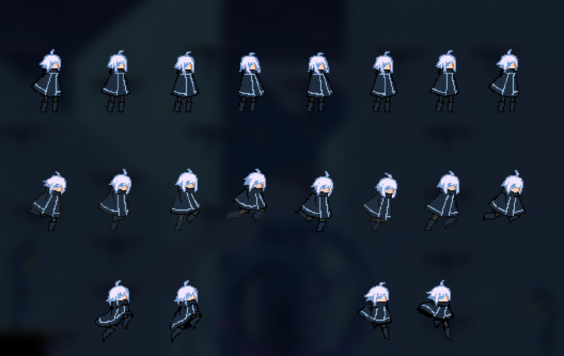 ArtStation - Pixel Platformer Javascript Game (HTML & JS Canvas) practice