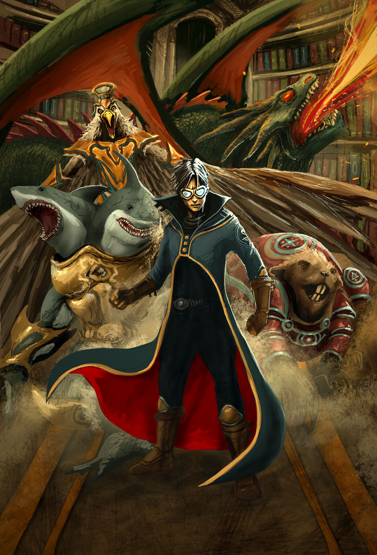 ArtStation - Secrets of the Library of Doom, Capstone