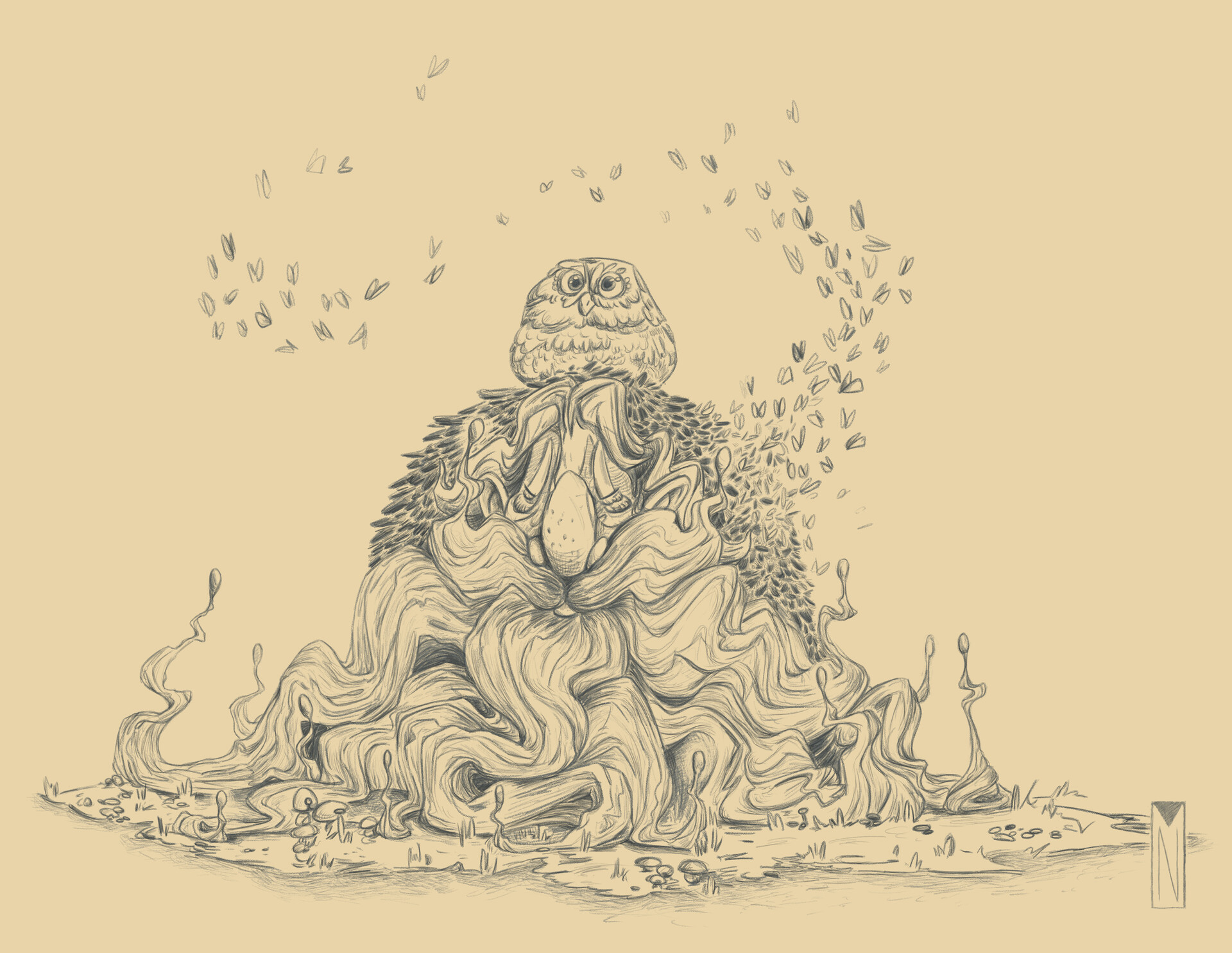 ArtStation - Druid - Work in progress