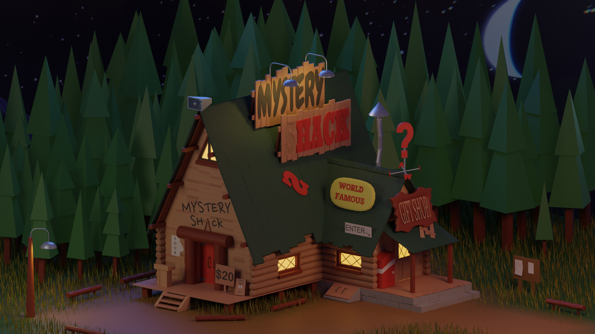 ArtStation - Mystery Shack