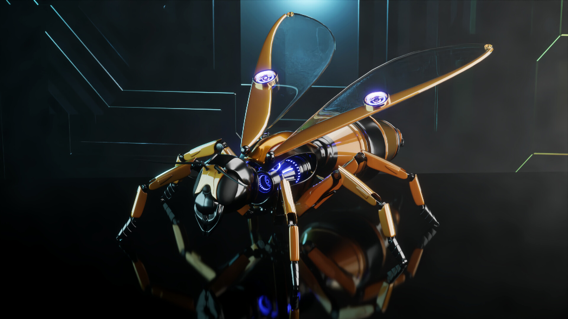 ArtStation - Wasp robot