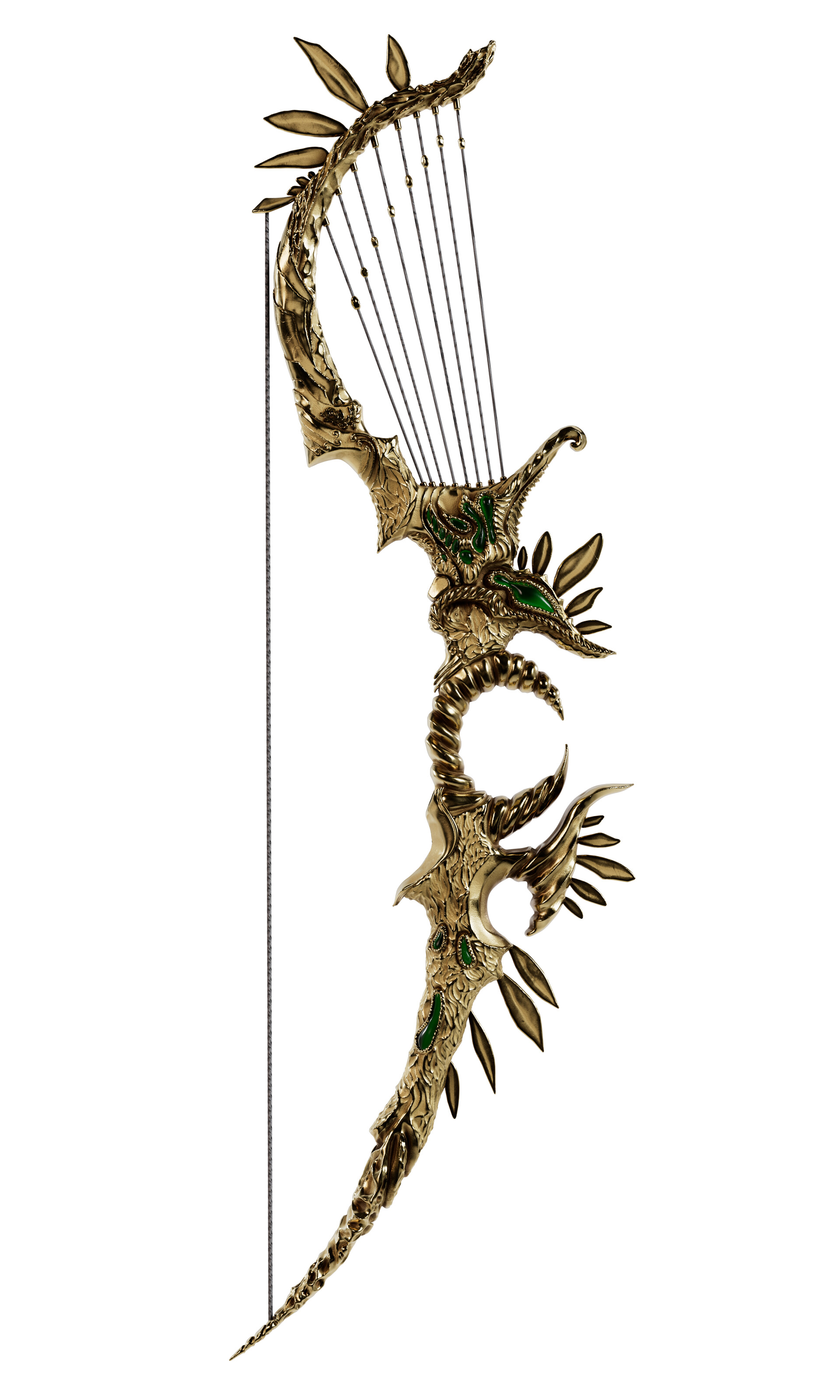 ArtStation - Golden Harp Bow
