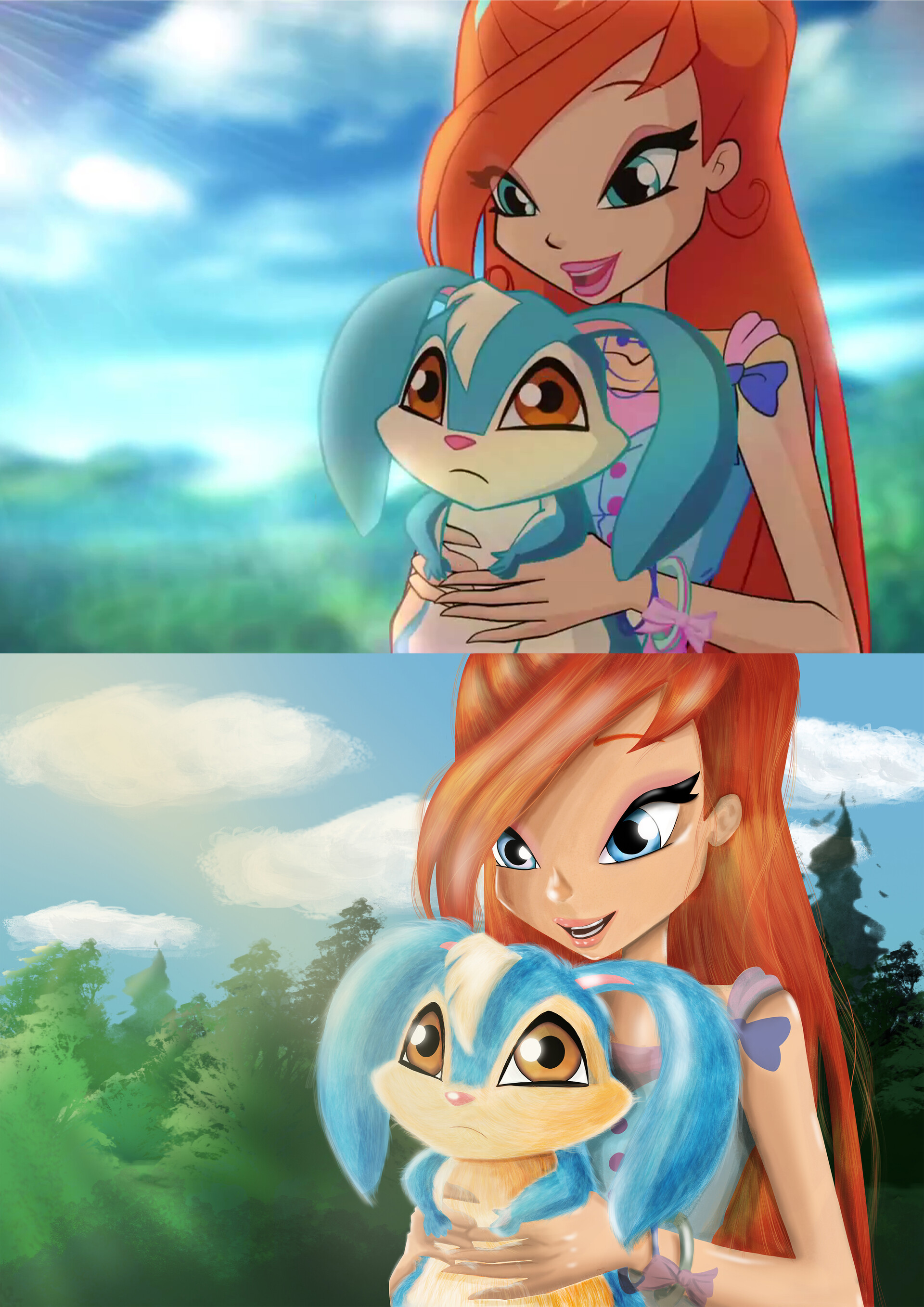 ArtStation - Bloom 2D à 3D