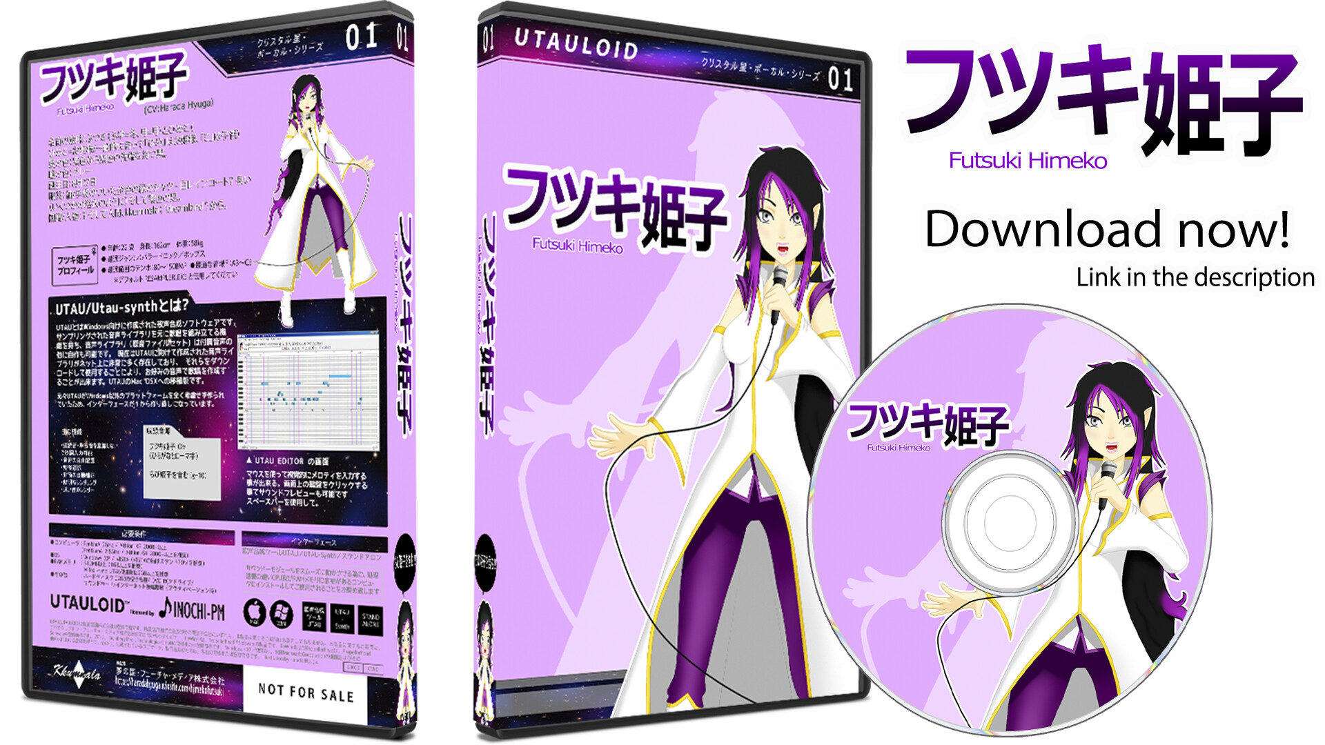 ArtStation - CD box cover design (English and Japanese)