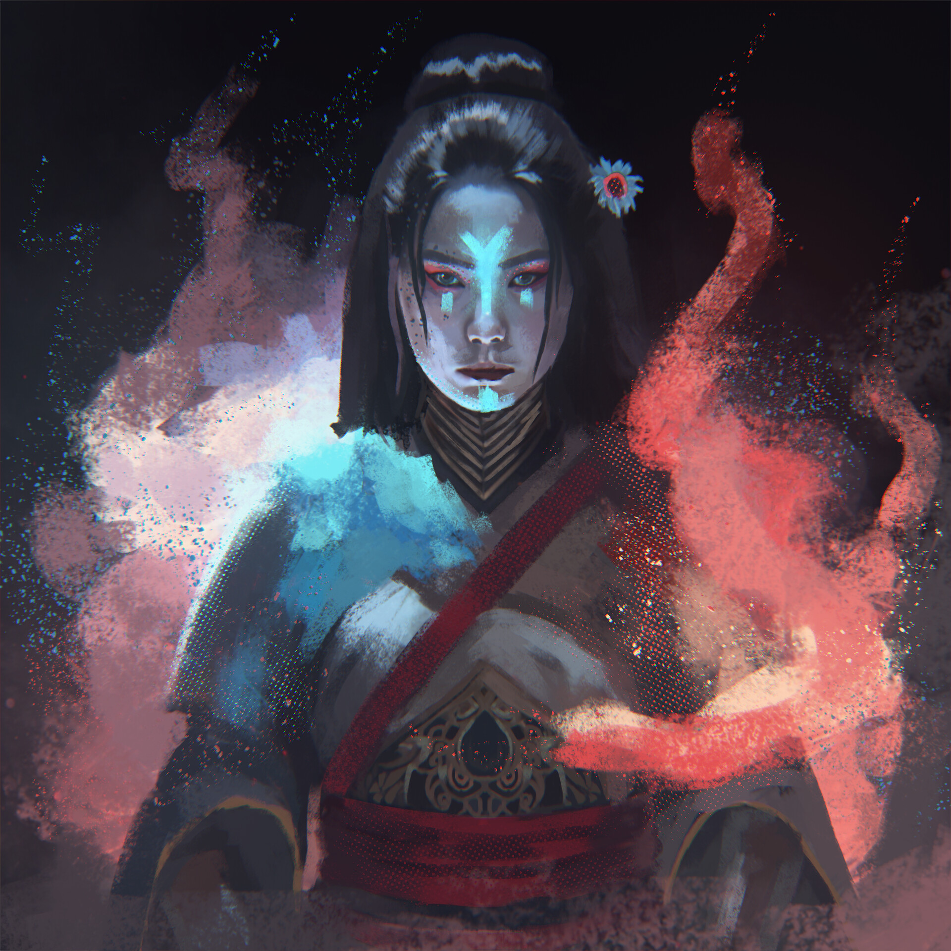 ArtStation - magic lady