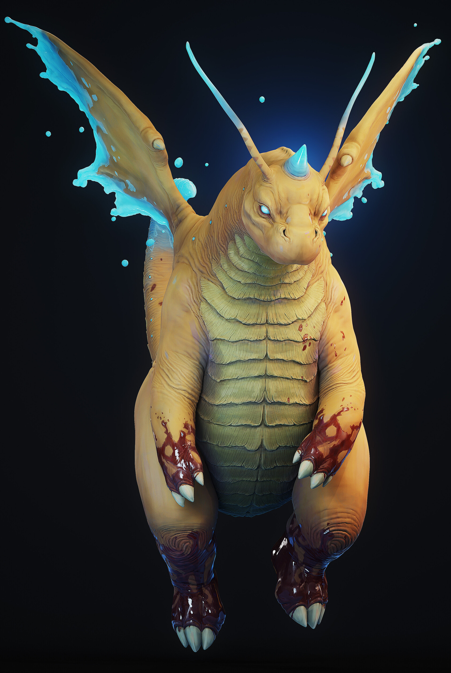 Jared Chavez - Demonic Pokemon - Dragonite - (Realtime)