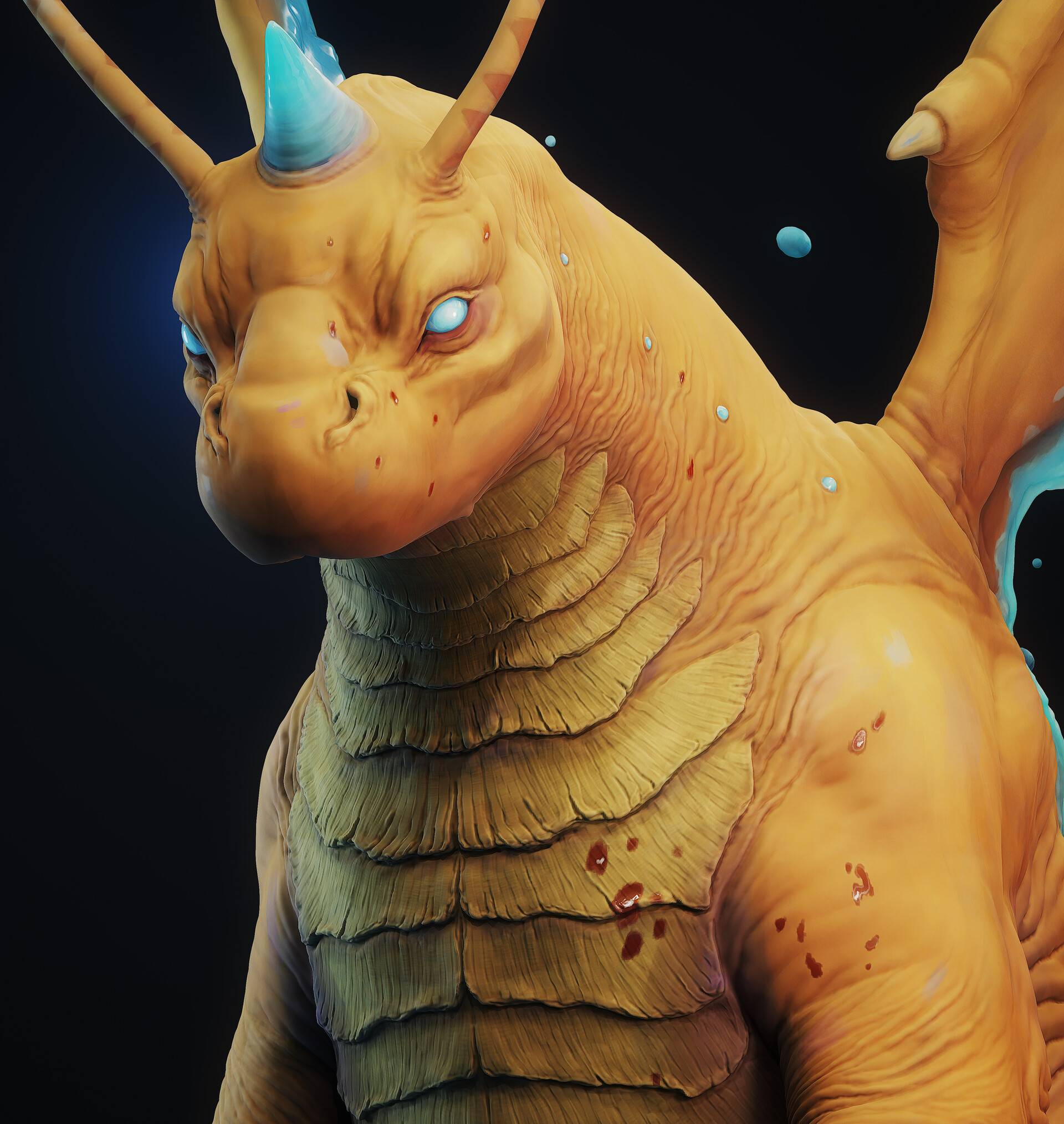 Jared Chavez - Demonic Pokemon - Dragonite - (Realtime)