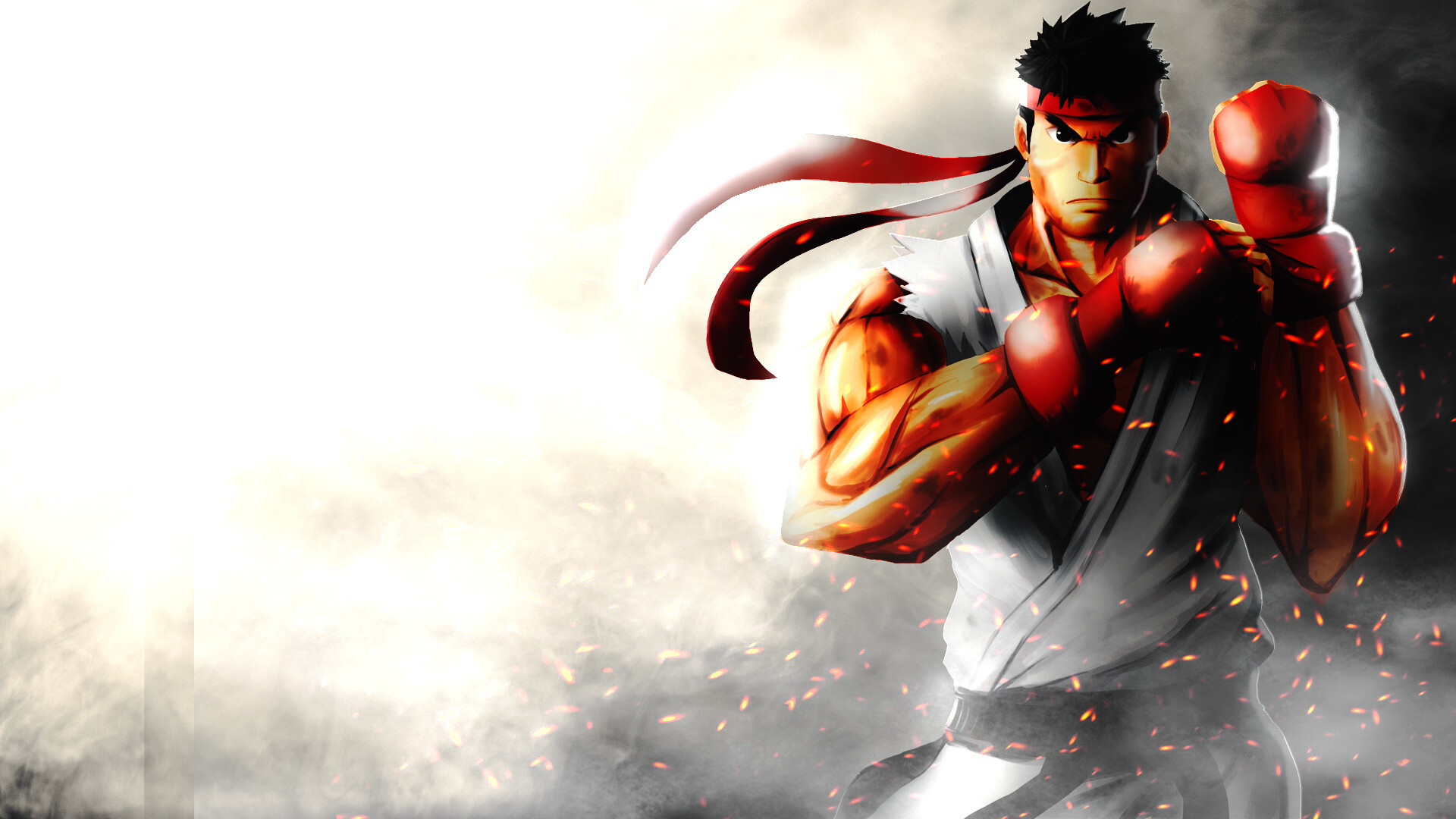 ArtStation - Ryu-Street fighter Fanart (2017)