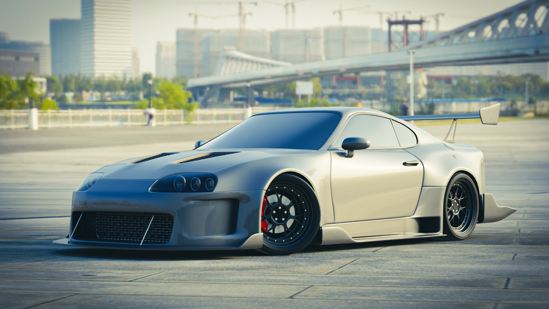 Toyota Supra MK4 Tuned - Buy Royalty Free 3D model by Naudaff3D ...