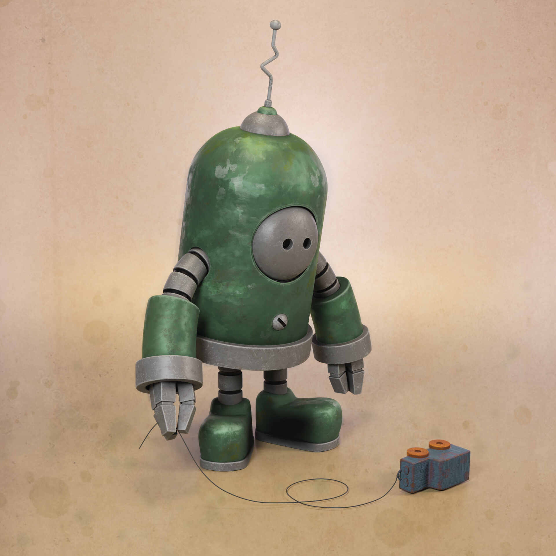 ArtStation - The Greenbot