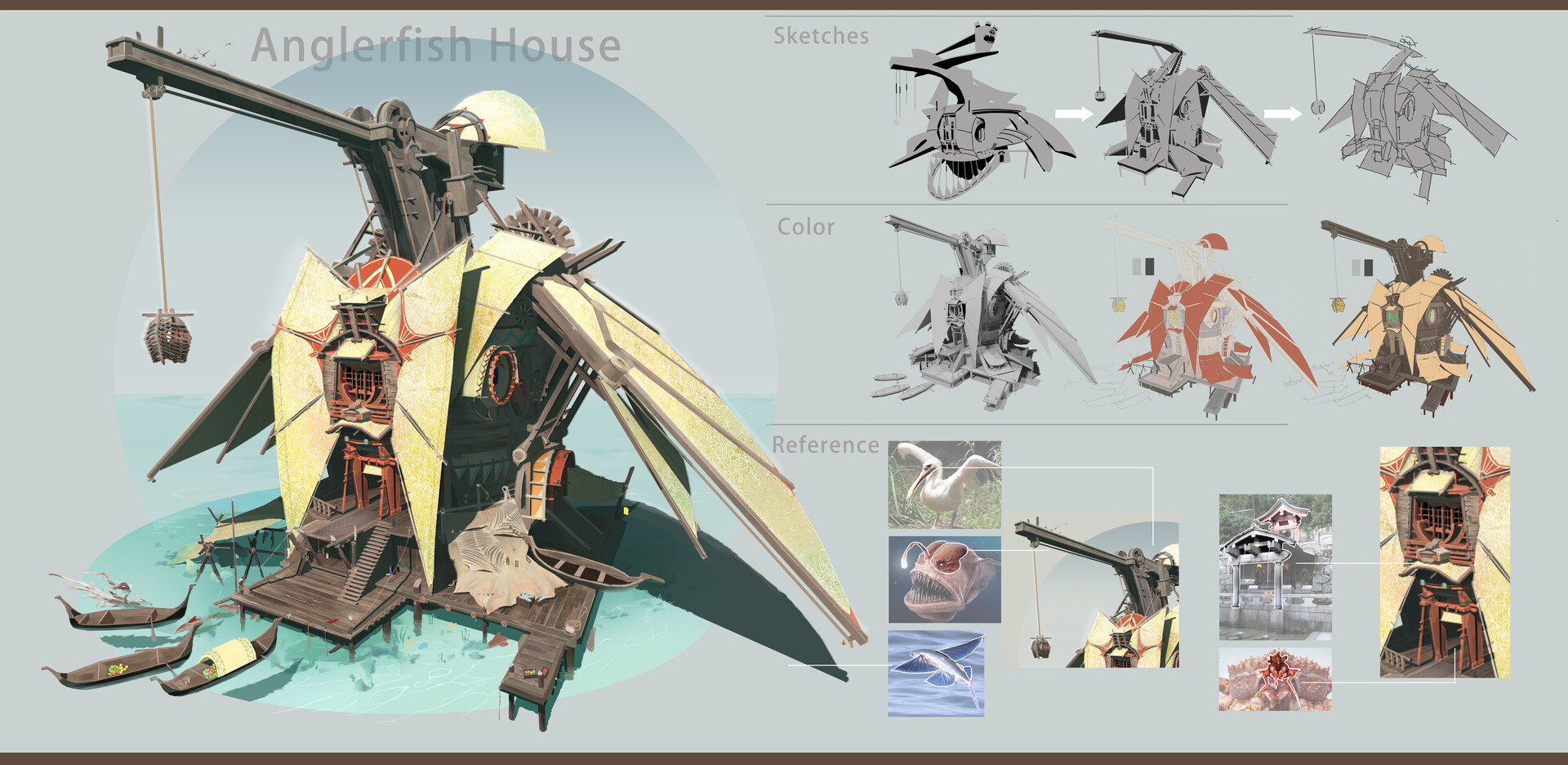 ArtStation - Anglerfish House