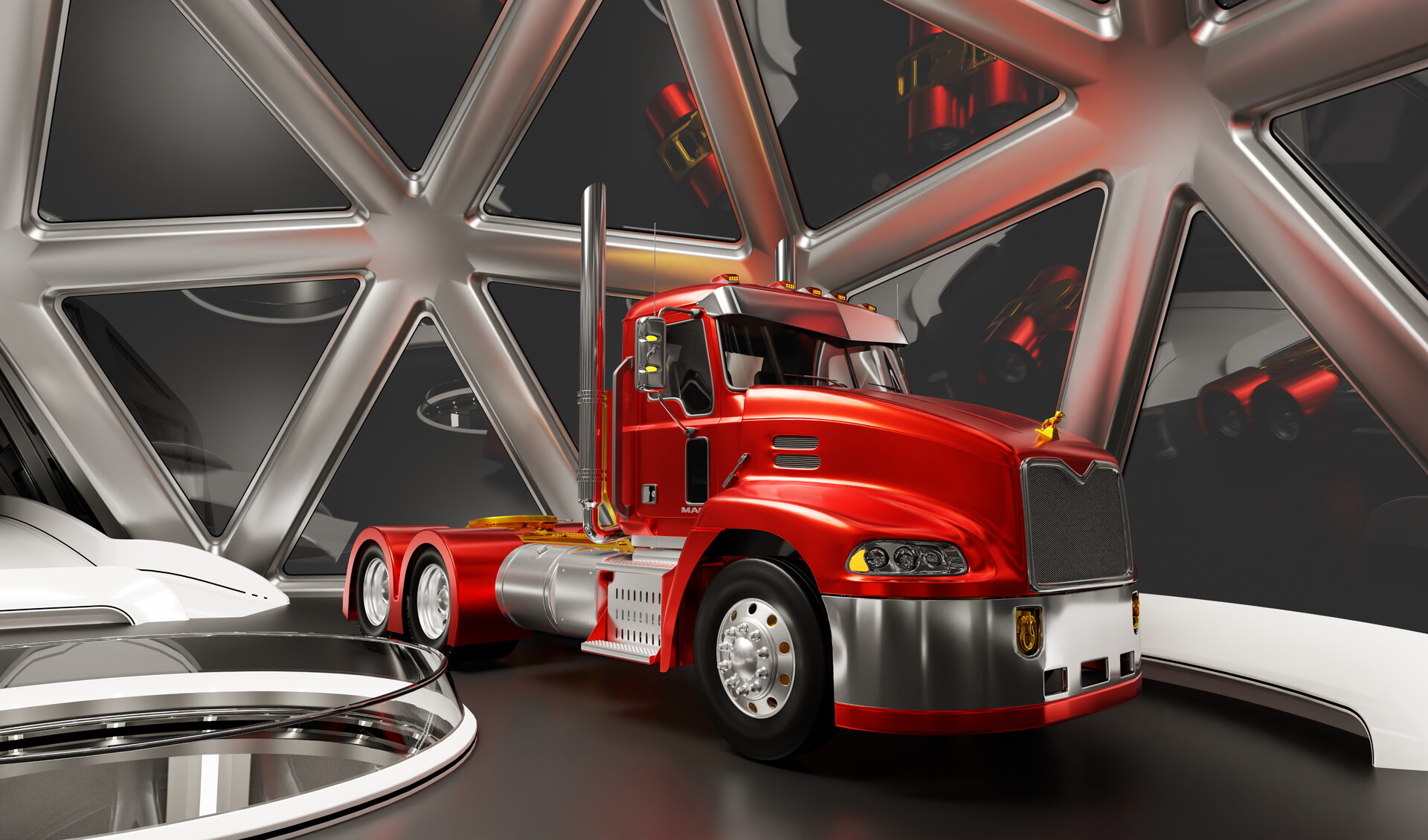 ArtStation - Mack pinnacle CXU613 Custom