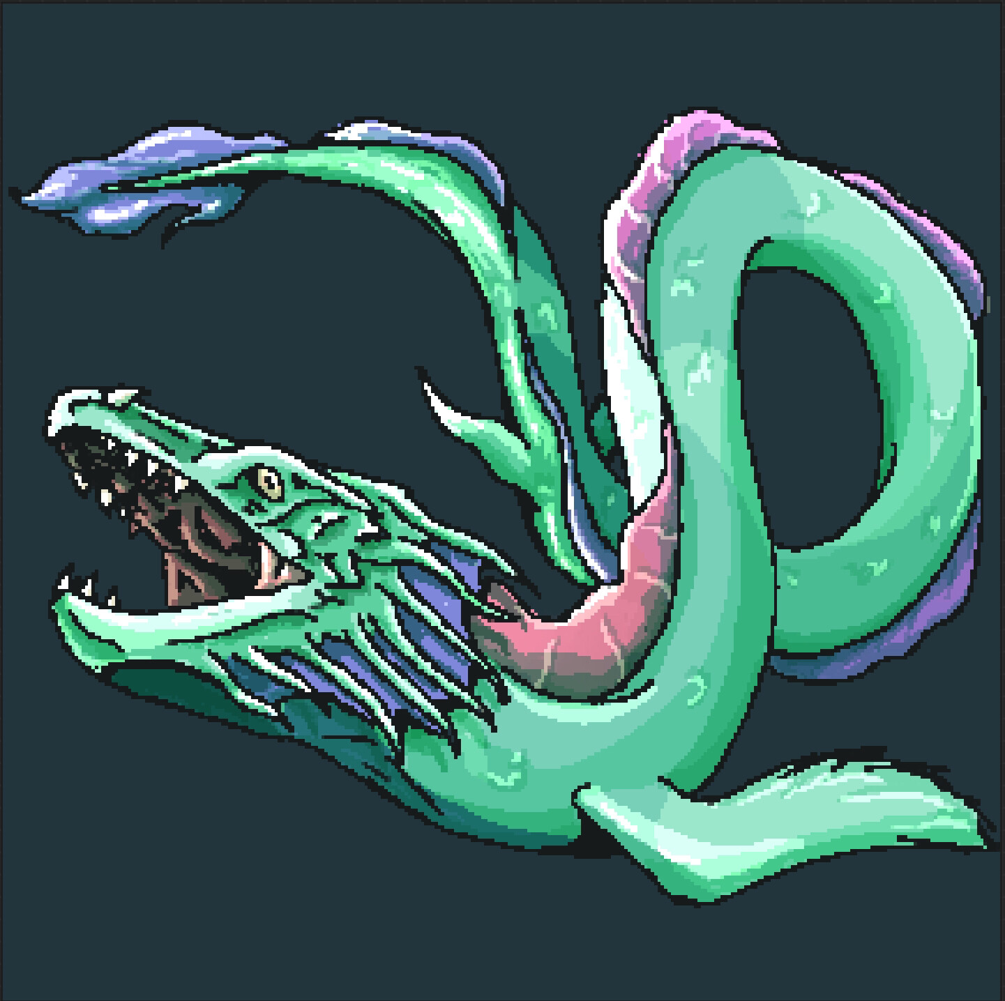 Anya Hartman - Pixel Art for Babu (a game I designed for a class)