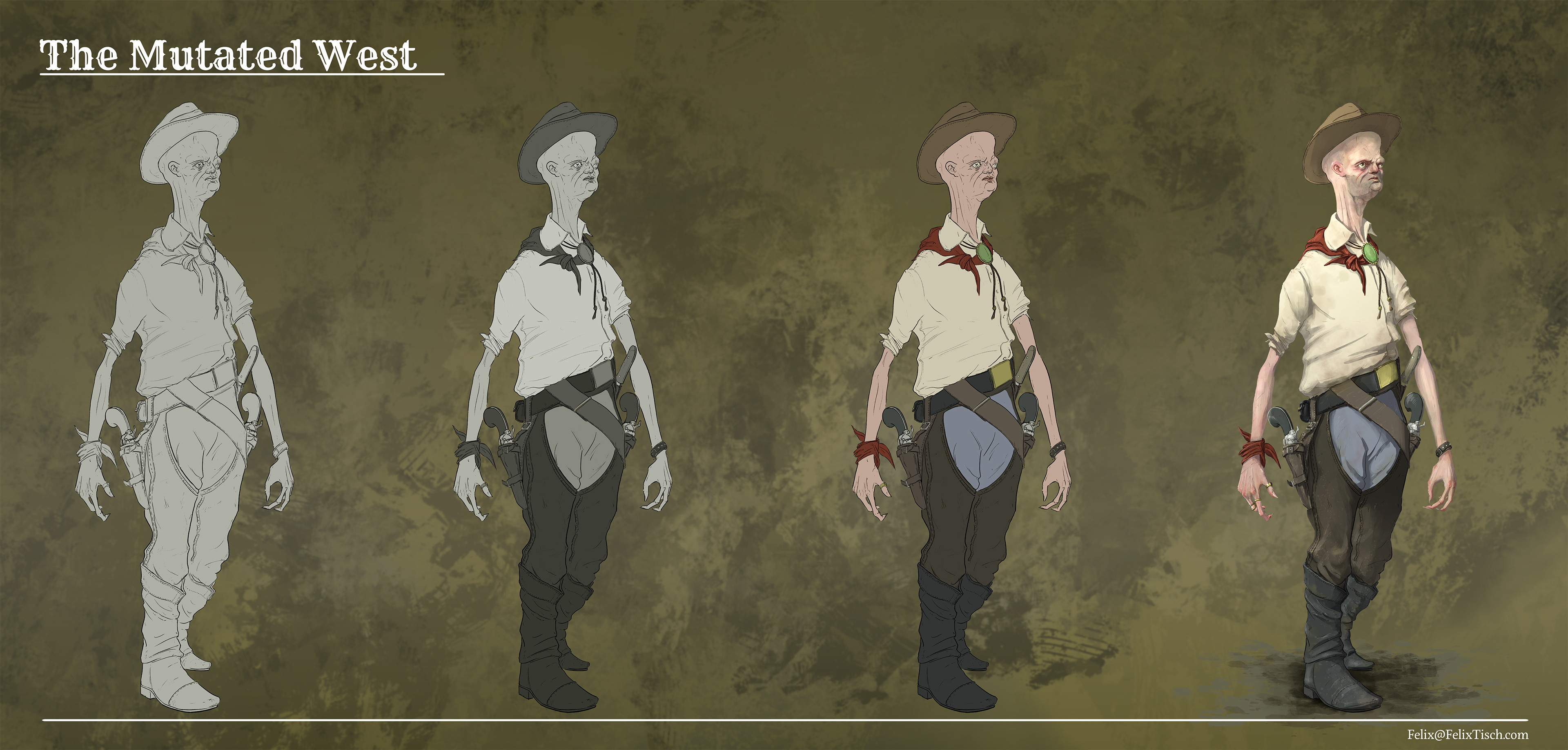 Felix Tisch - Mutant Town Folk