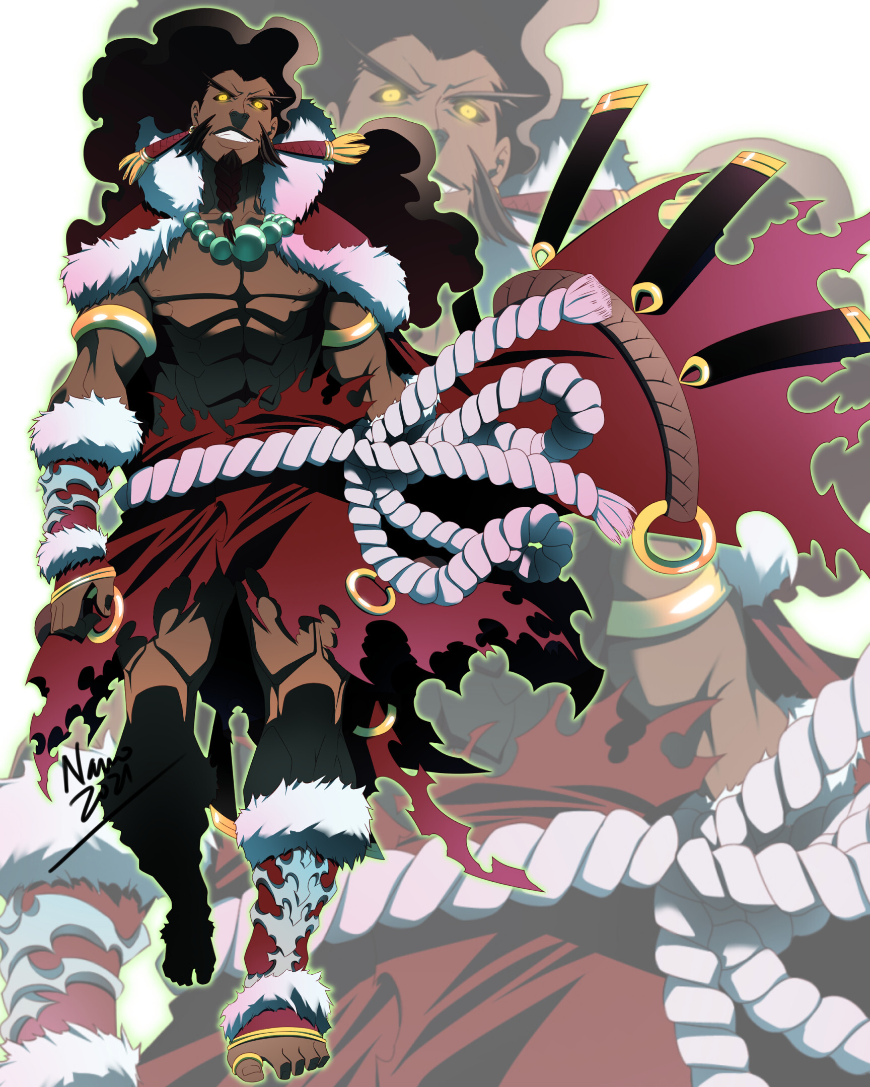 ArtStation - Kemi, the God of destruction, the Lord of war