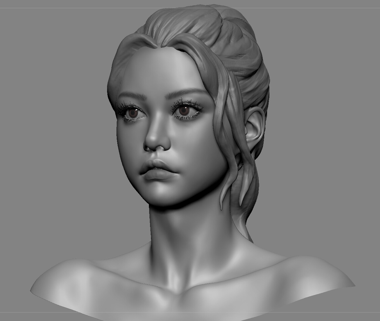 ArtStation - HeadSculpt_Female
