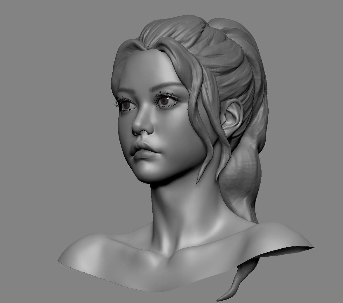 Sunmo Lim - HeadSculpt_Female