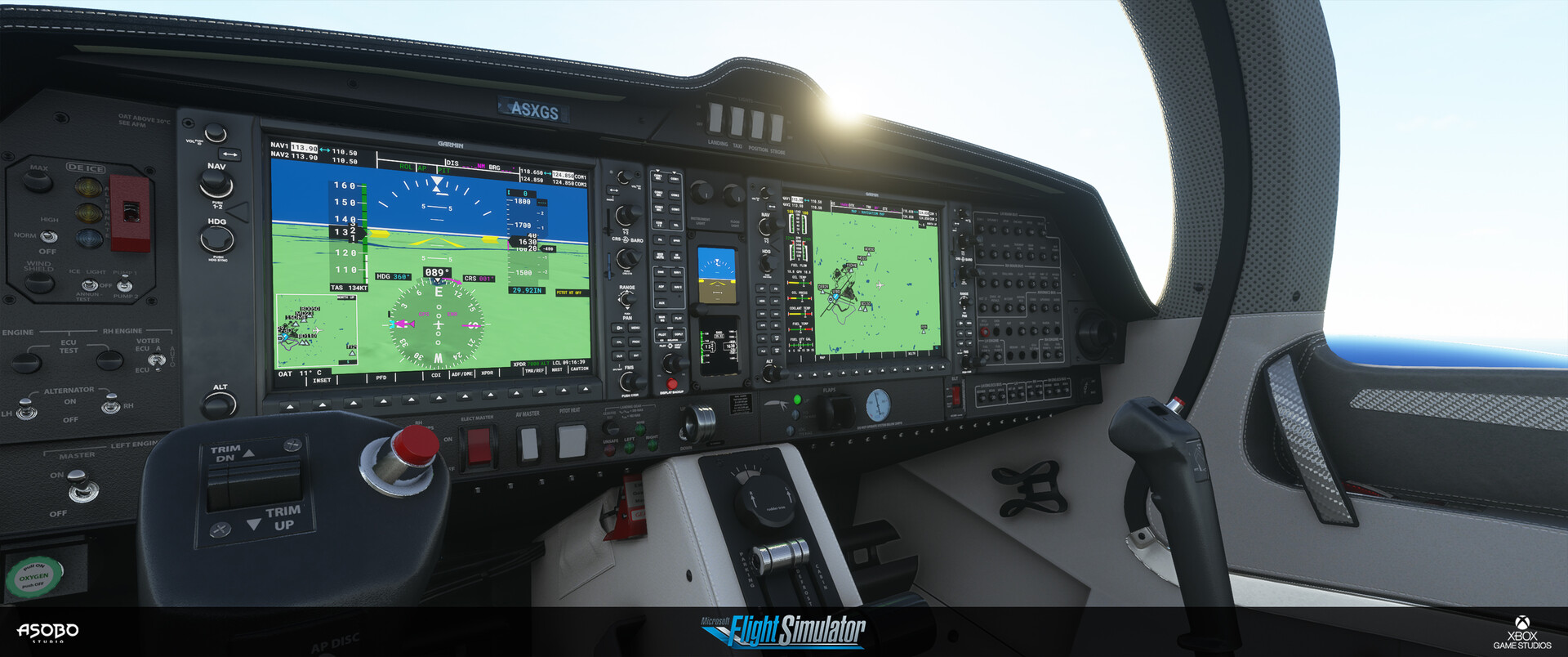 Niouhop - Diamond DA62 Cockpit - Microsoft Flight Simulator