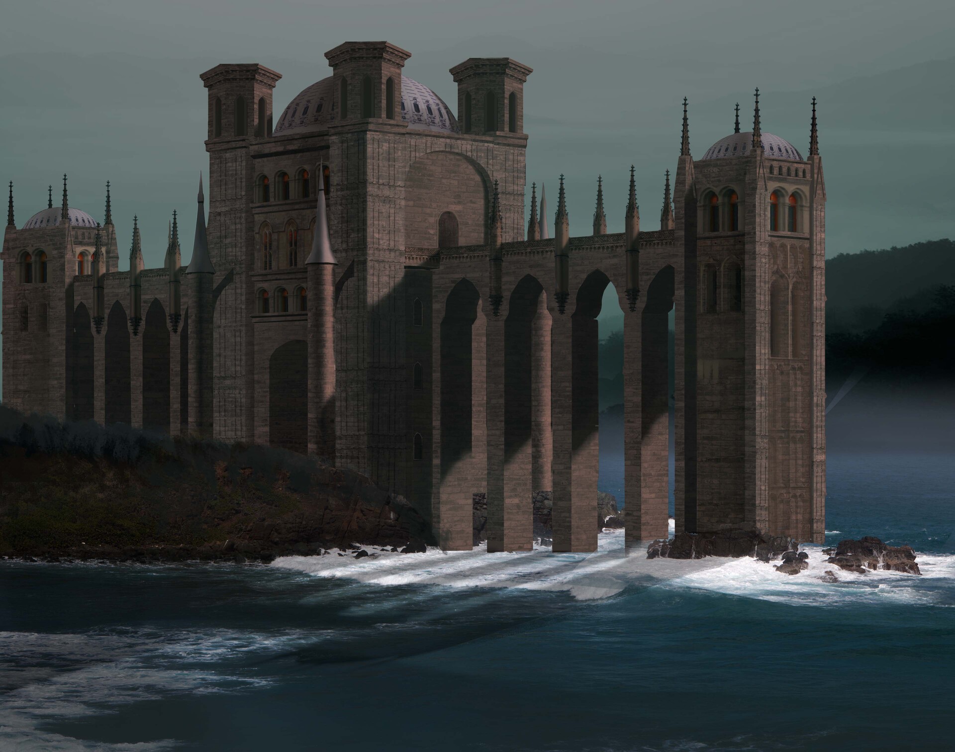 ArtStation - Gothic Castle