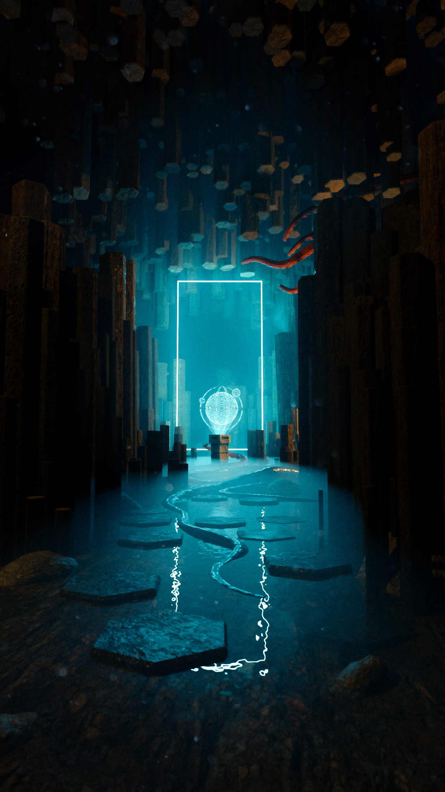 ArtStation - Mysterious cave