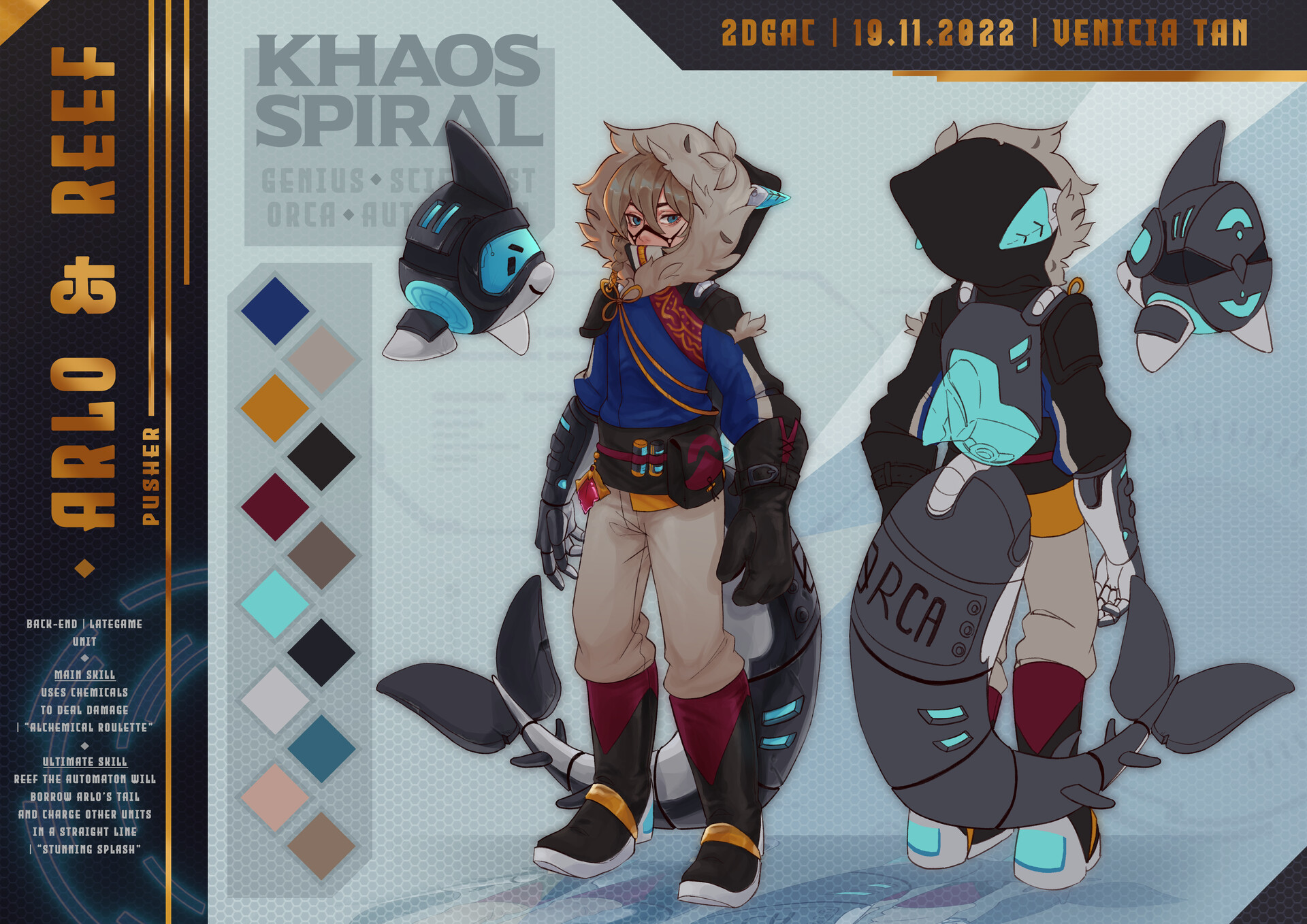 ArtStation - Character Design | Spine Animation