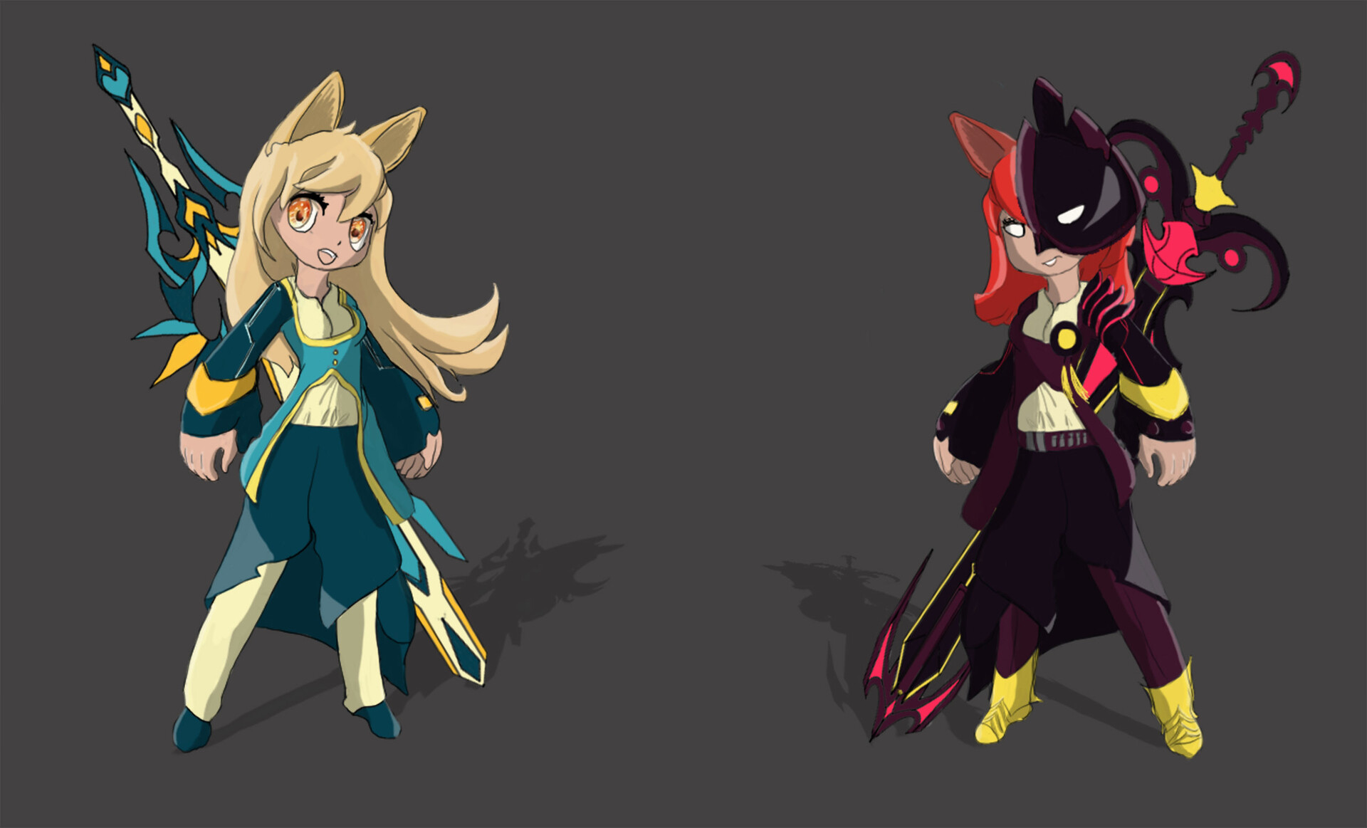 ArtStation - Challenge Parallèle DPSchool Characters