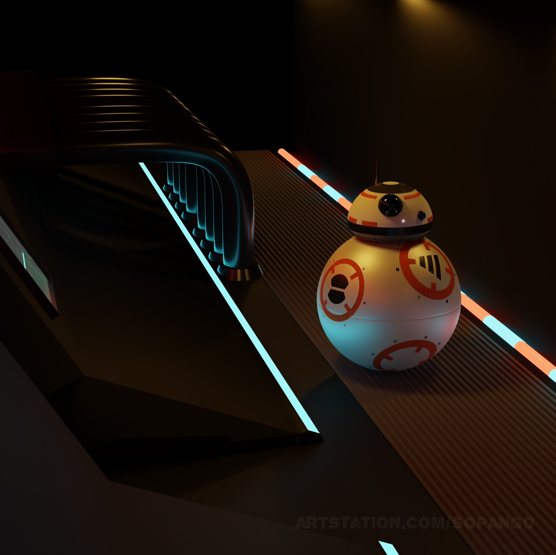 Sopan Gomkale - My favorite round bot- BB8!