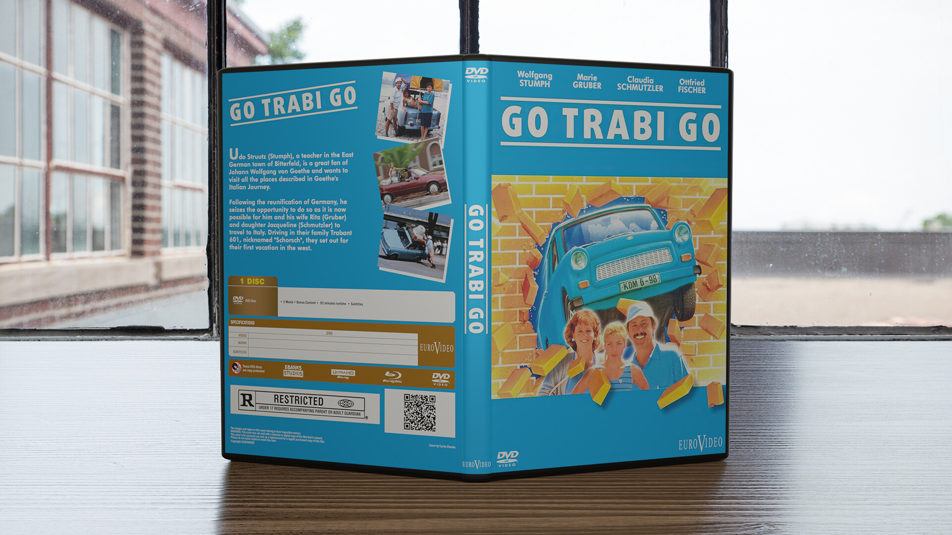 ArtStation - Go Trabi Go (1991) Custom DVD Cover