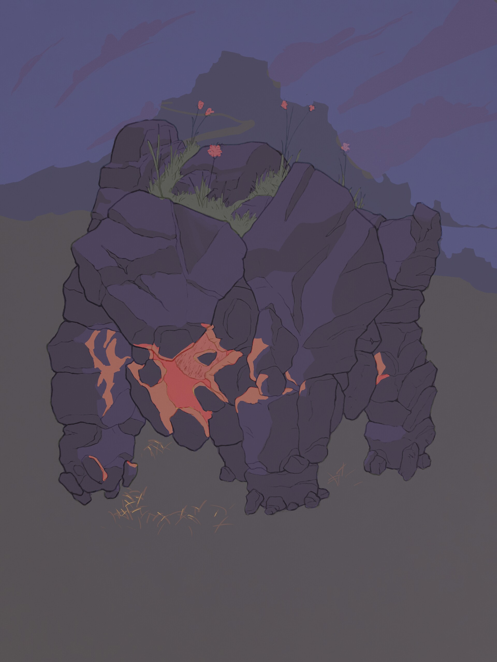 ArtStation - Earth elemental