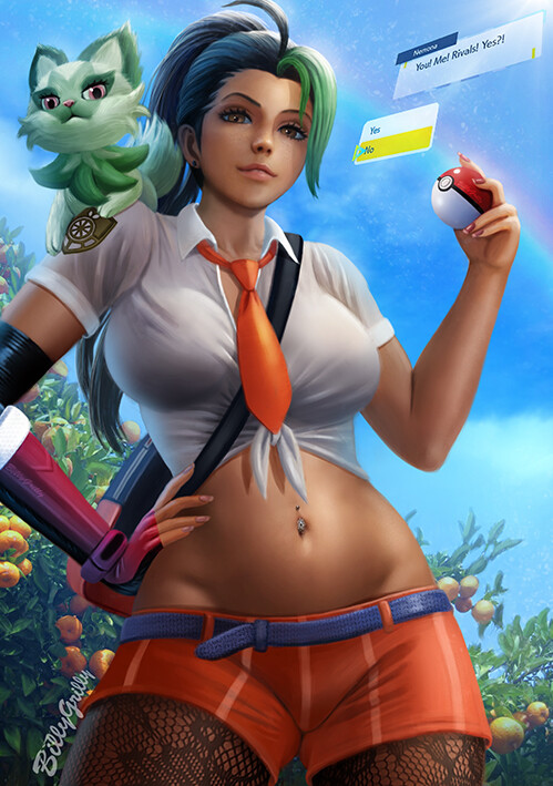 Artstation Nemona Fan Art